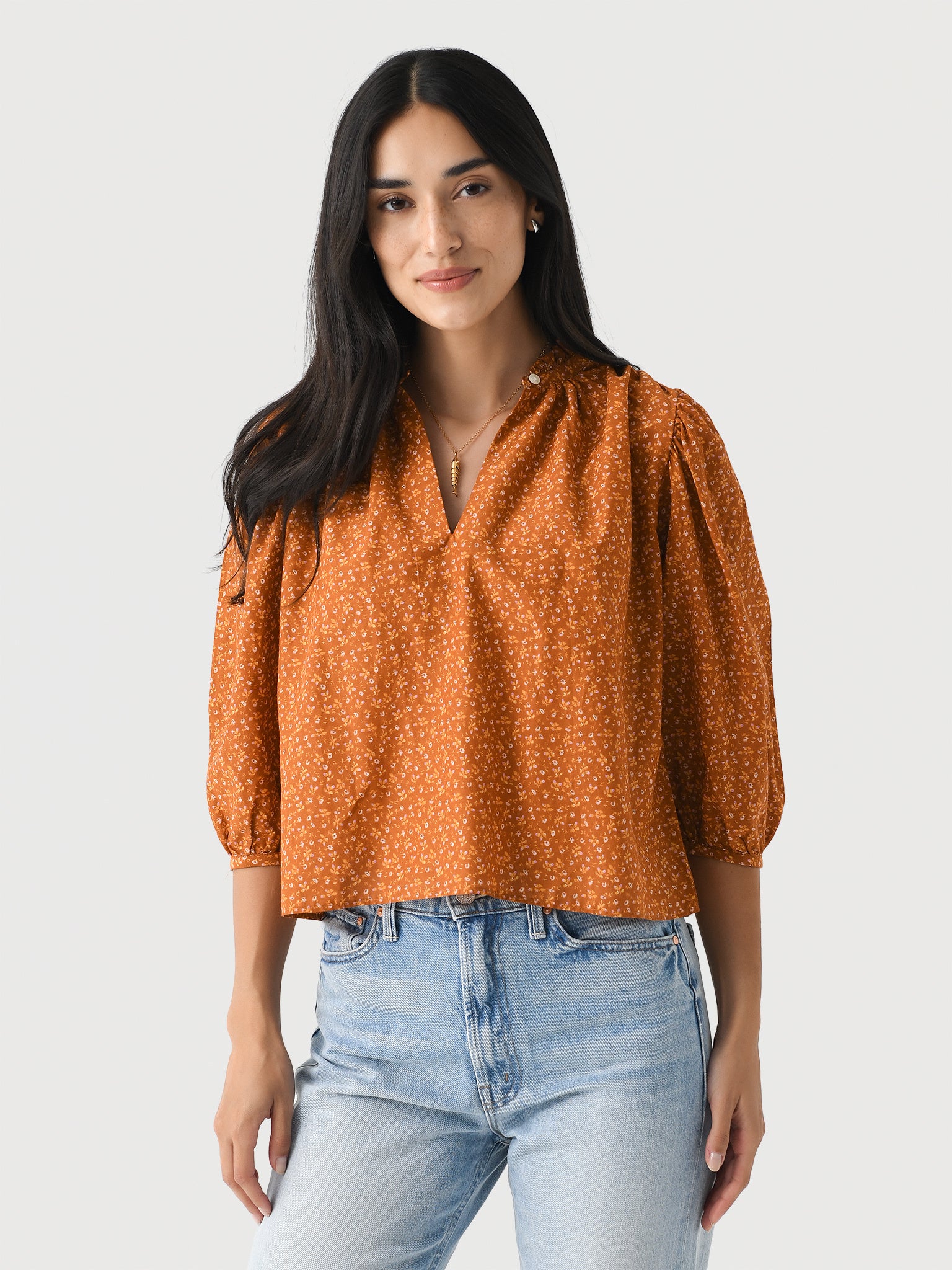 Trovata Women's Orly Blouse | $288.00 | Saint Bernard