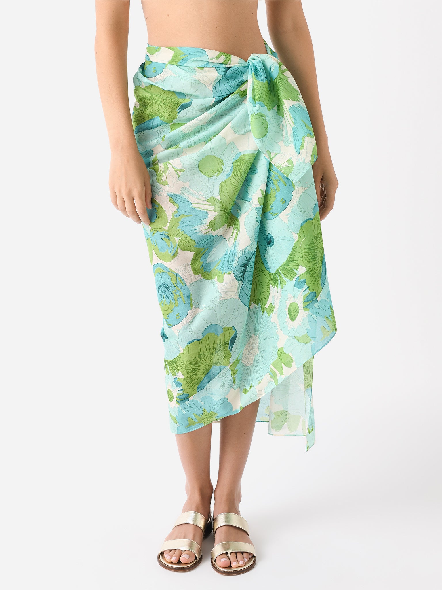 Peony Women's Pareo | $140.00 | Saint Bernard