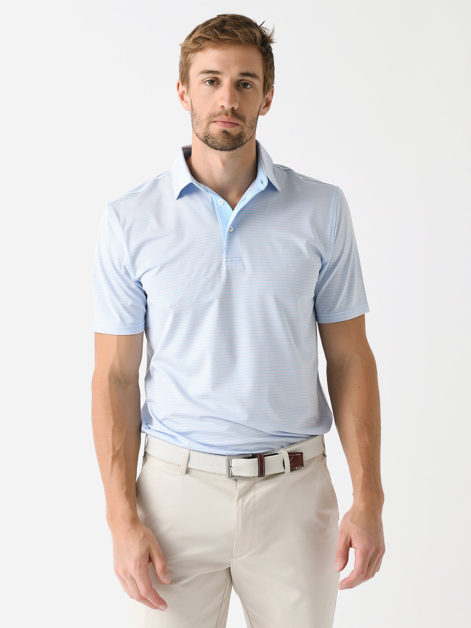 Southern Tide Men's Driver Verdae Stripe Polo – Saint Bernard