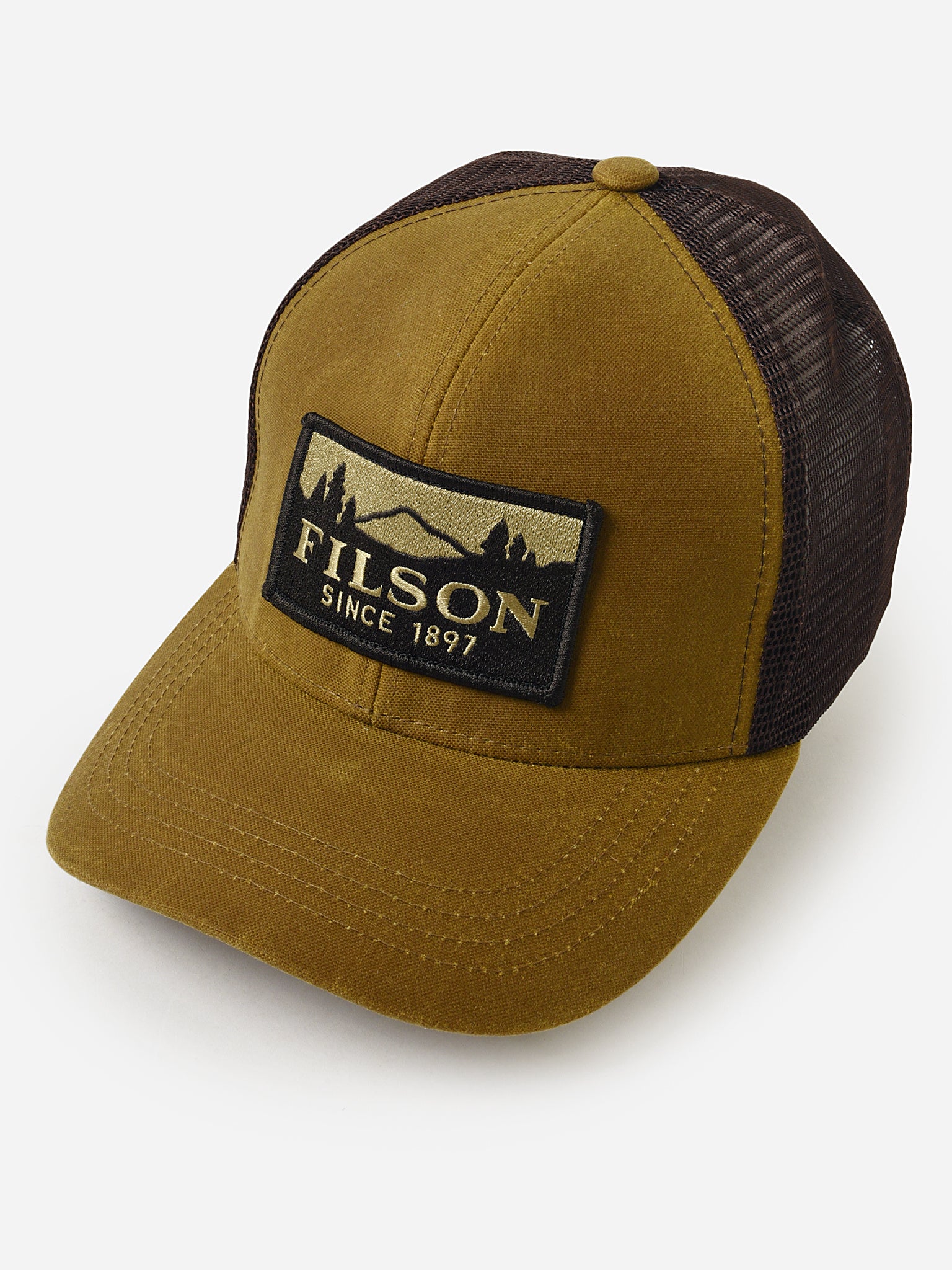 Filson Men's Logger Mesh Cap | $45.00 | Saint Bernard