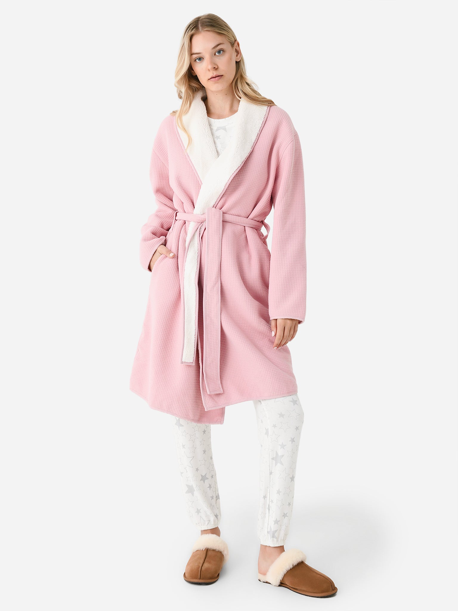 UGG Women's Anabella Reversible Robe | $168.00 | Saint Bernard