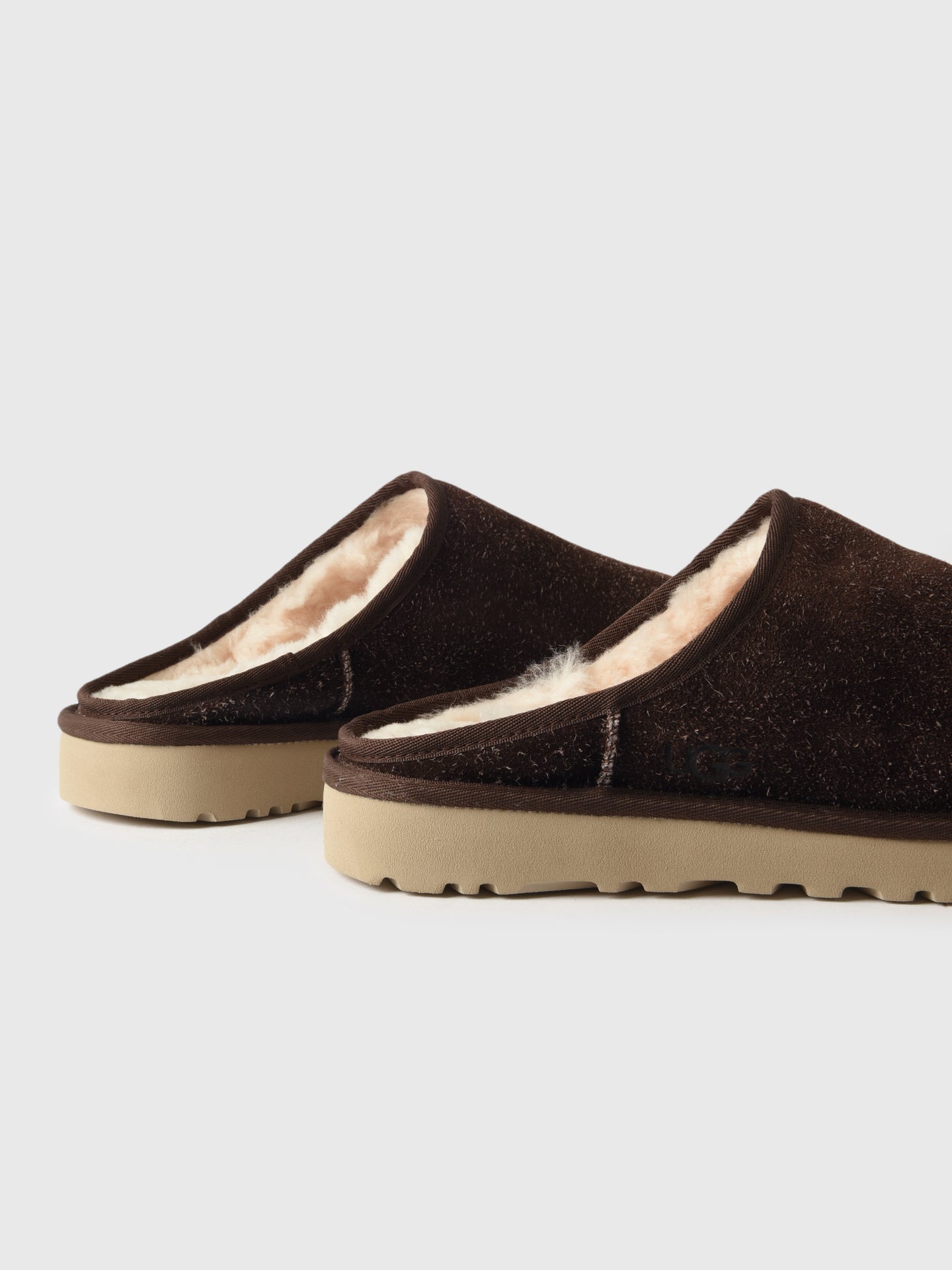UGG Men's Classic Slip-On Shaggy Suede Slipper – Saint Bernard