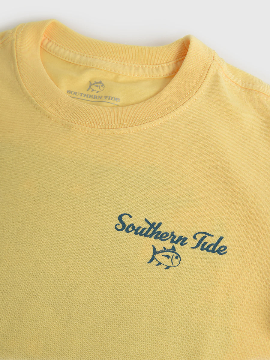 Southern Tide Boys' Coastal Cruise Short Sleeve T-Shirt – Saint Bernard