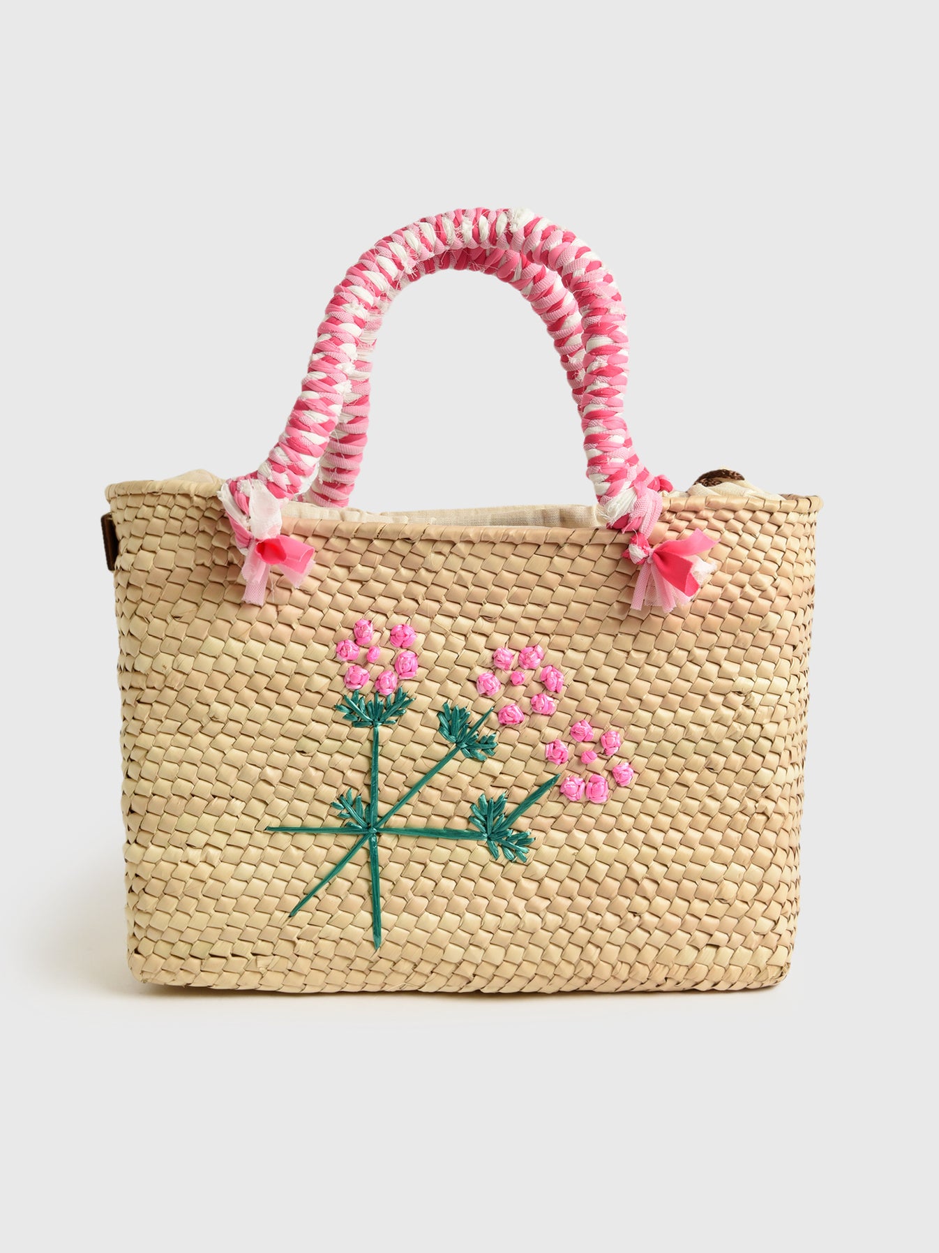 Corazon Playero Pink Bonnet Tote Bag | $295.00 | Saint Bernard