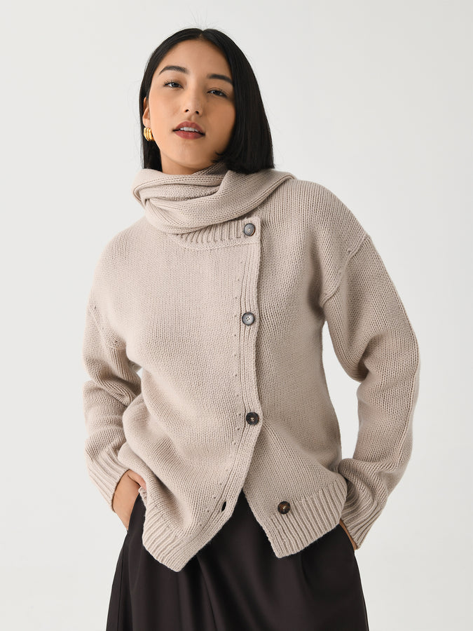 The Garment Women's Canada Scarf Cardigan – Saint Bernard