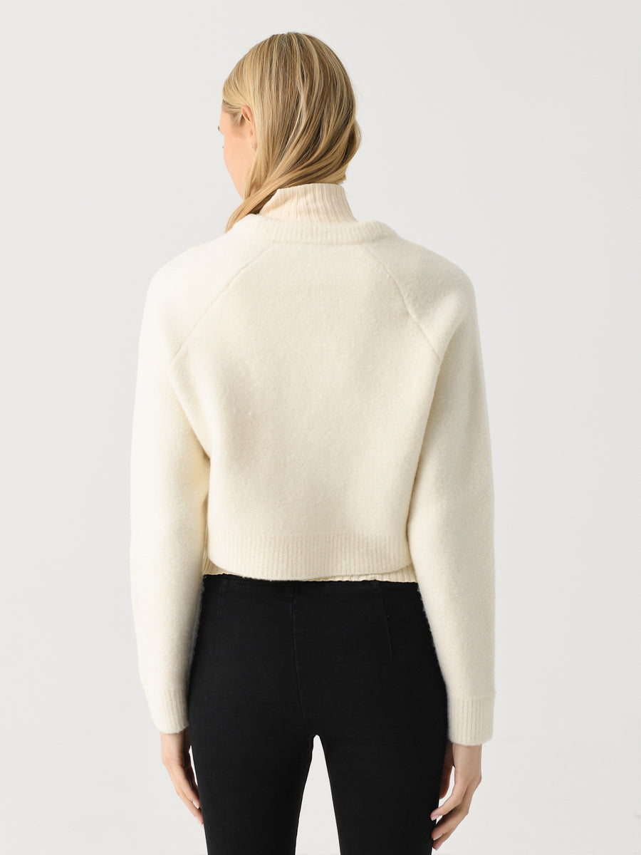 White + Warren Women's Merino Cashmere Bouclé Jacket – Saint Bernard