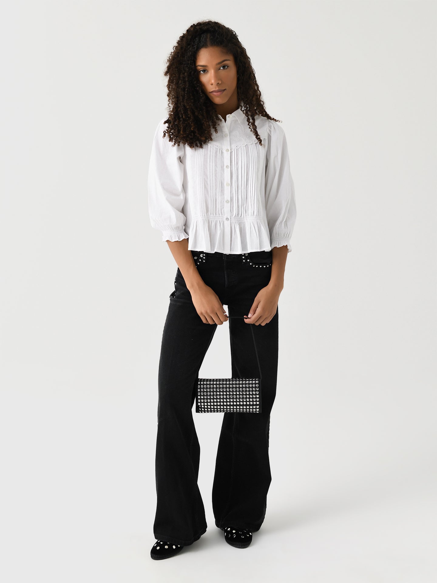 Mother Women's The Tucks And Gathers Top – Saint Bernard