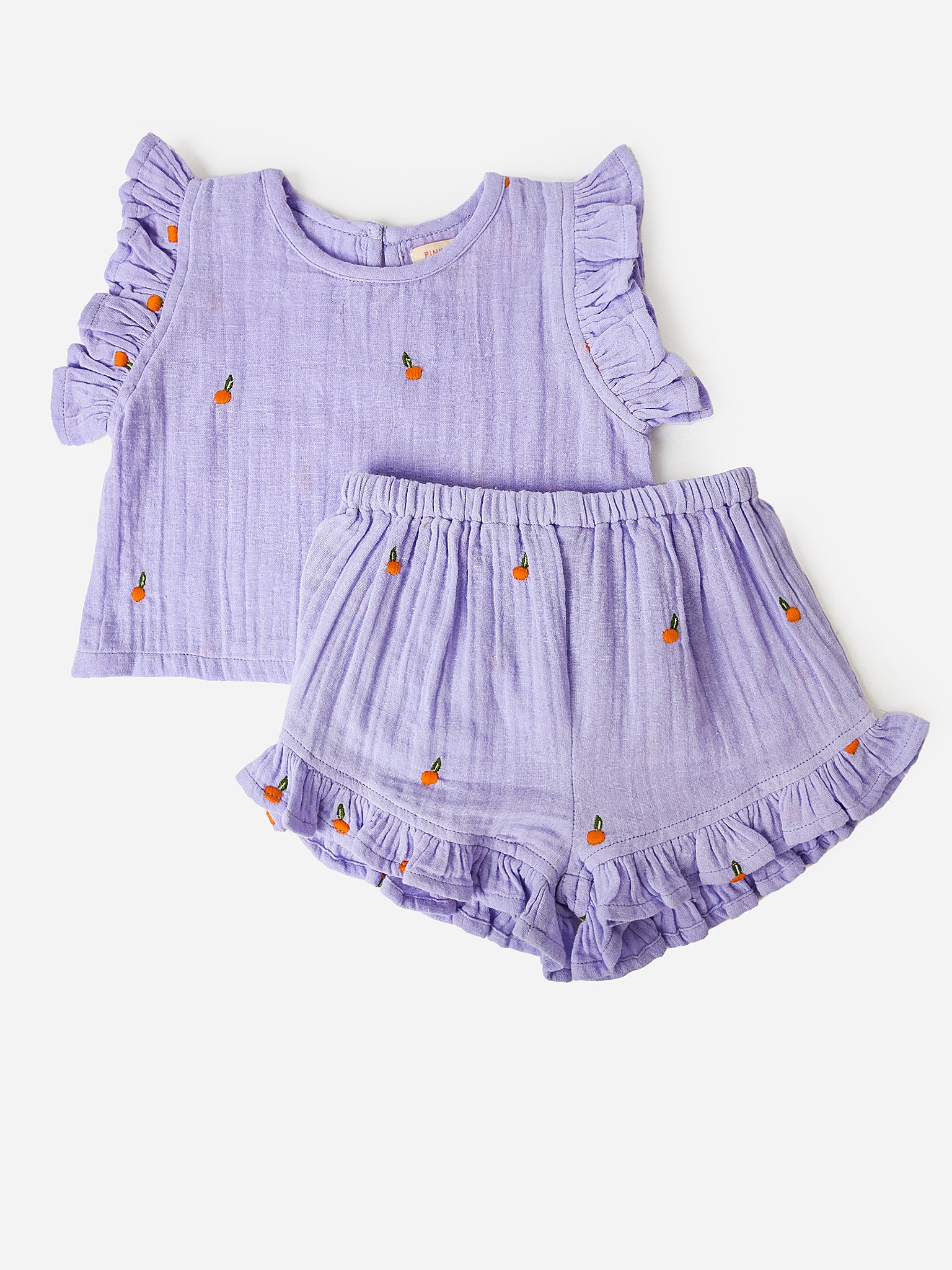 Pink Chicken Baby Girls' Roey Set | $74.00 | Saint Bernard