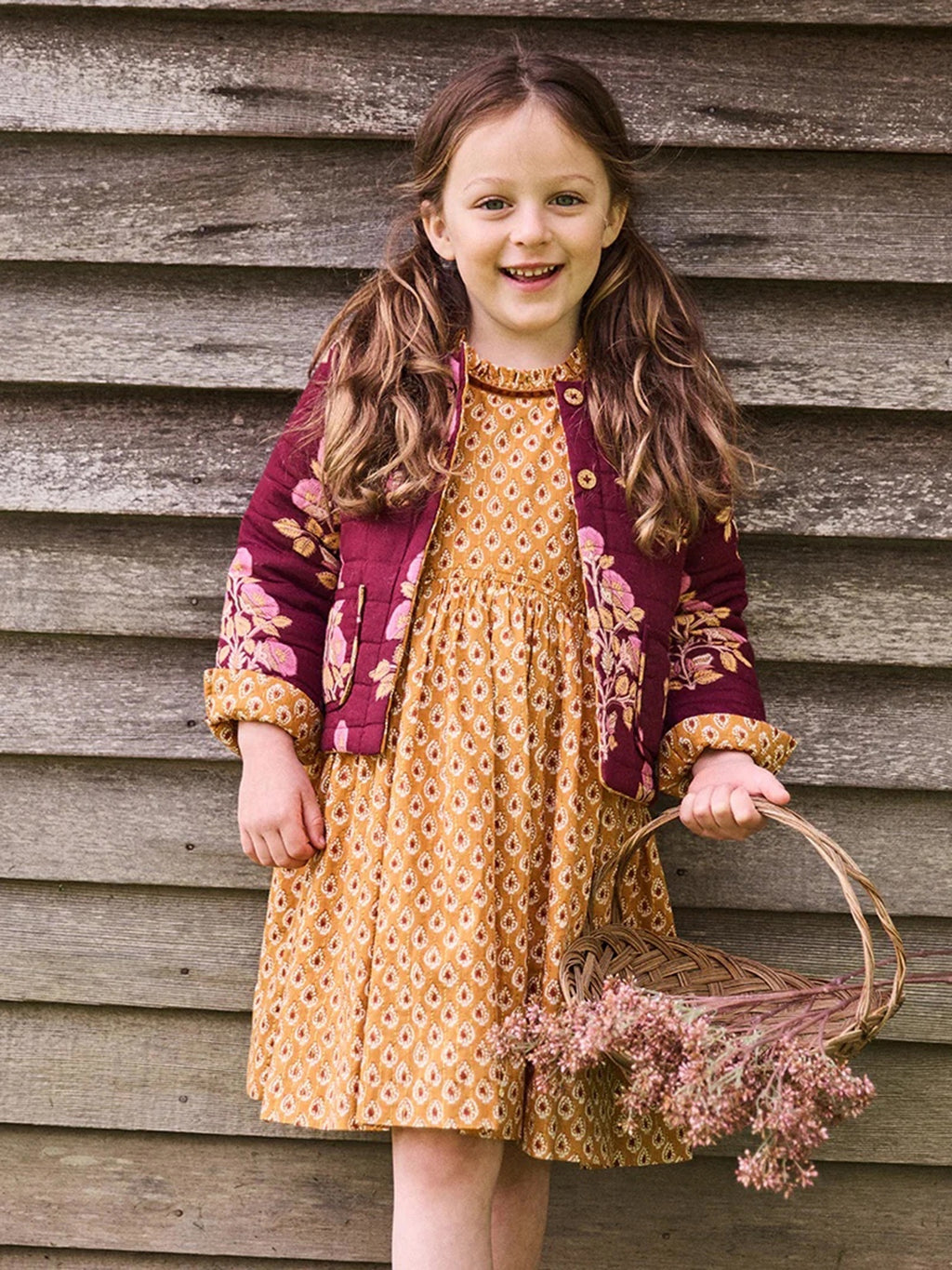 Pink Chicken Girls' Reversible Quilted Jacket – Saint Bernard