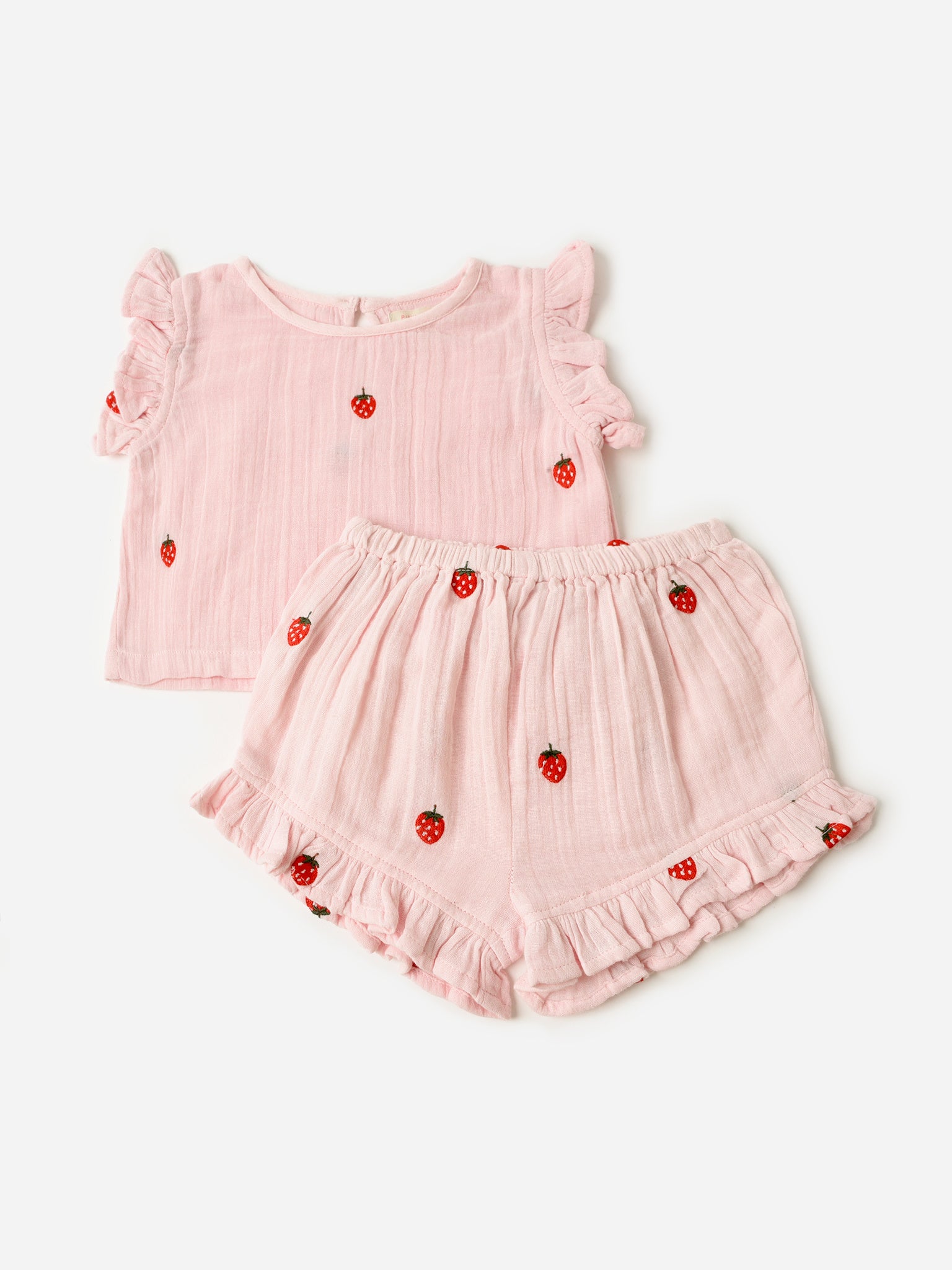 Pink Chicken Baby Girls' Roey Set | $74.00 | Saint Bernard