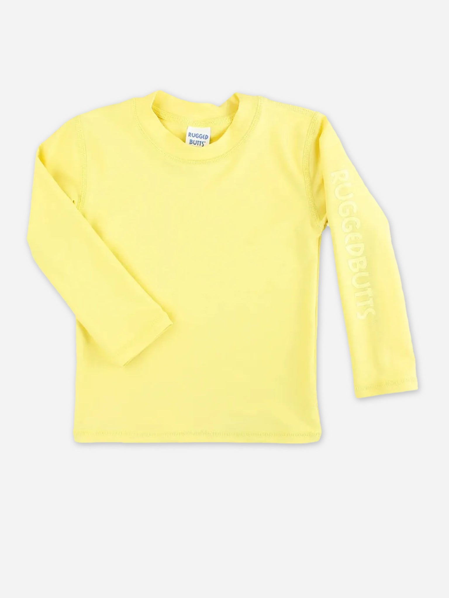 Rufflebutts Boys' Long Sleeve Logo Rash Guard | $34.00 | Saint Bernard