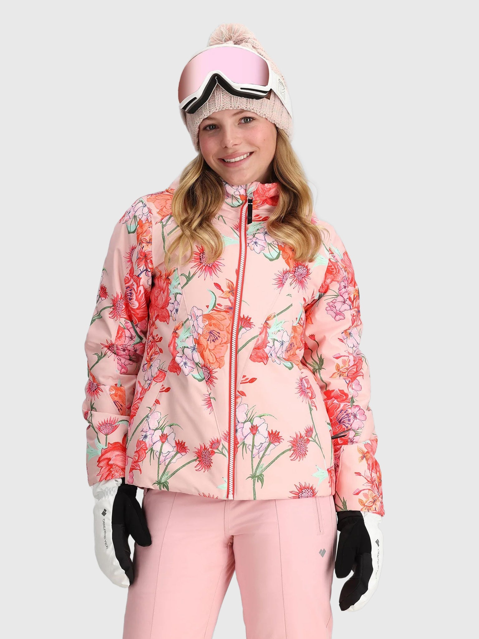 Obermeyer Teen Girls' Rylee Print Jacket | $179.50 | Saint Bernard
