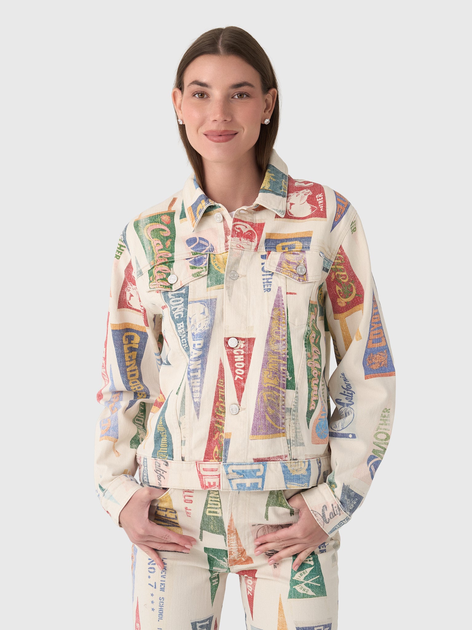 Mother Women's The Bruiser Denim Jacket – Saint Bernard