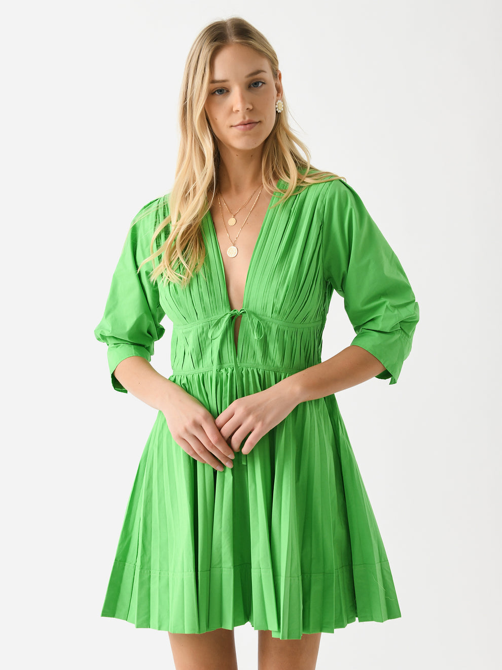 Simkhai Women's Steph Mini Dress | $445.00 | Saint Bernard