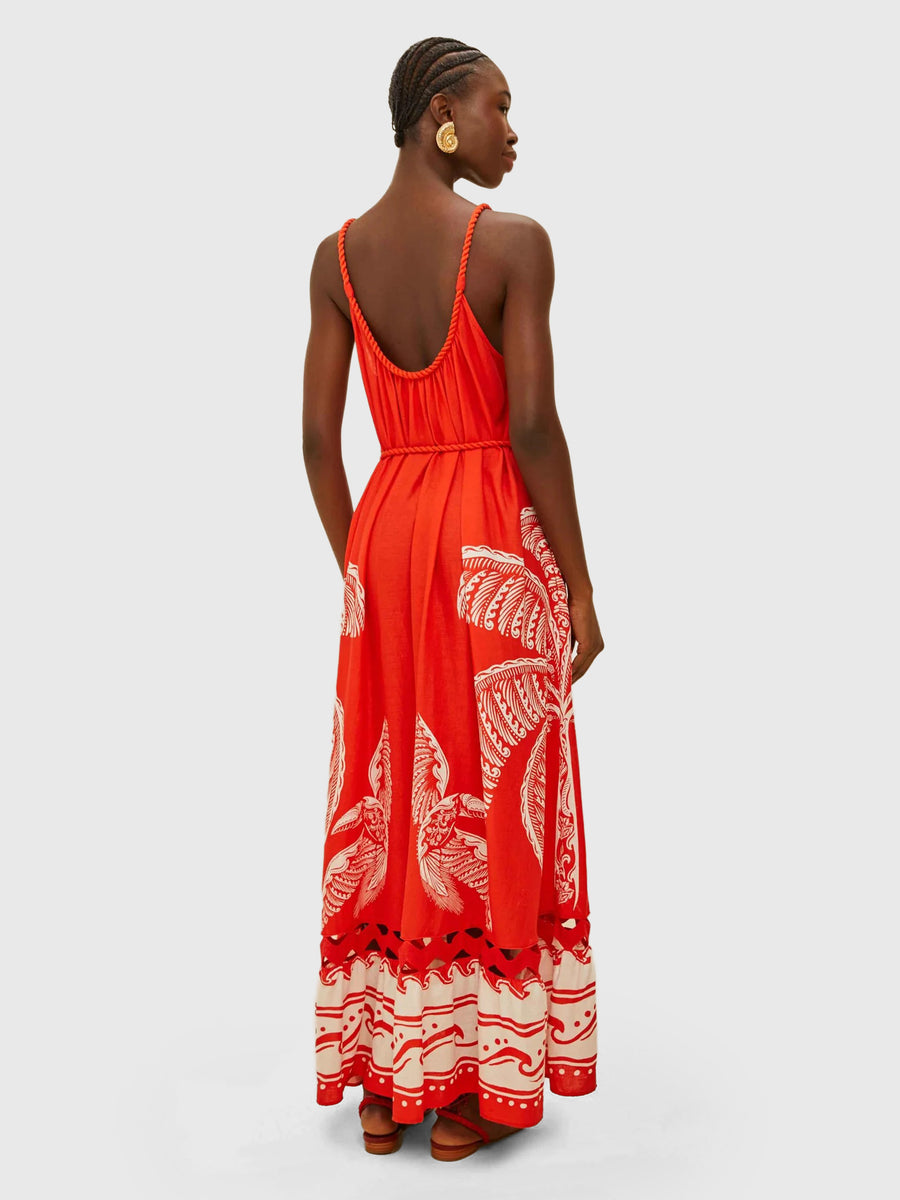 Farm Rio Women's Majestic Coconut Tree Maxi Dress – Saint Bernard