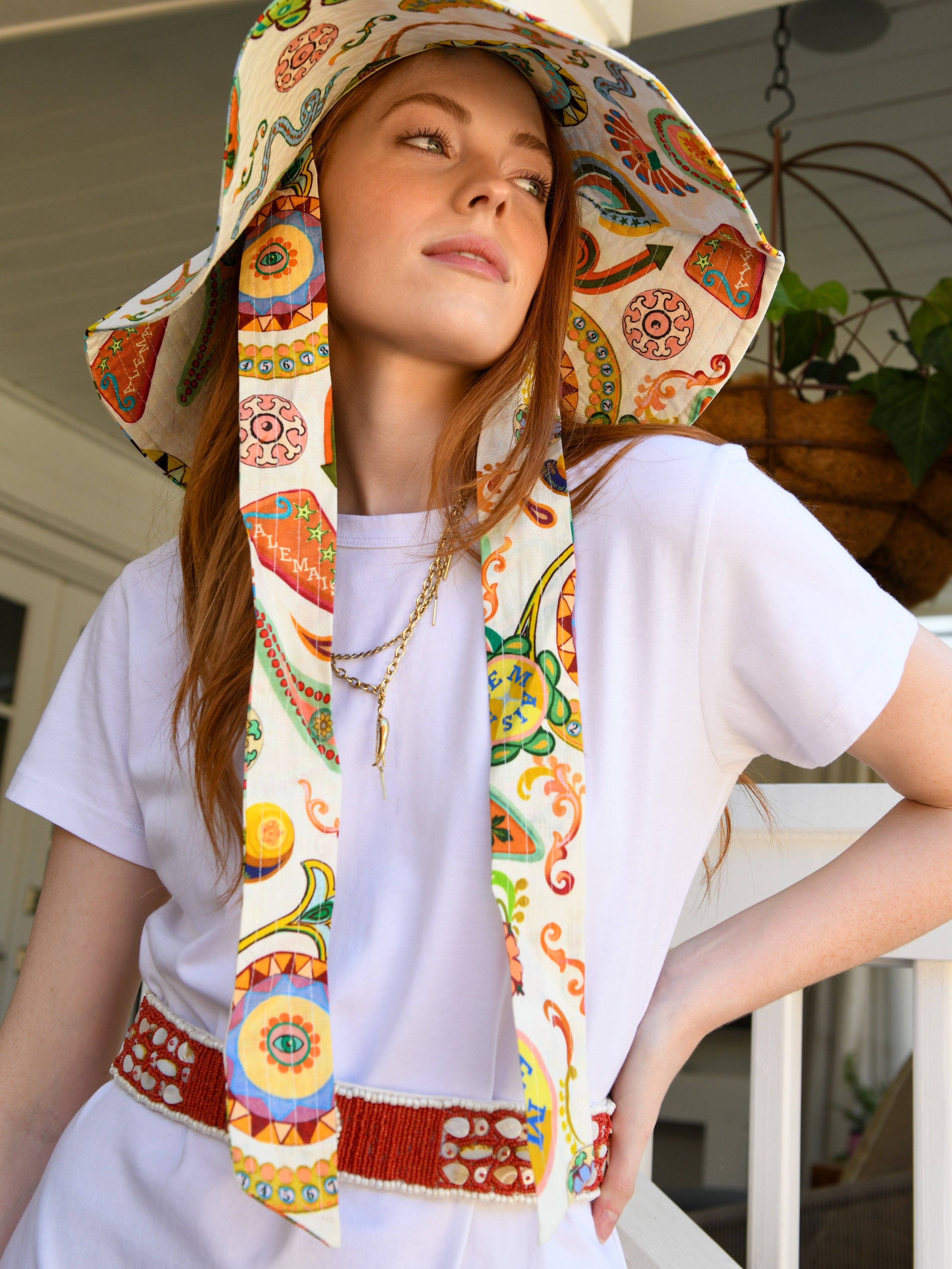 Alemais Women's Pinball Sunhat | $195.00 | Saint Bernard