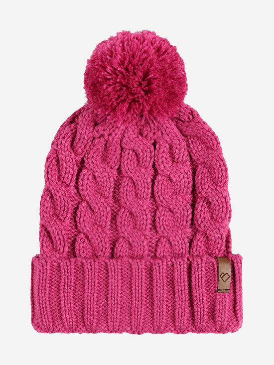 Obermeyer Teen Girls' San Fran Pom Beanie | $16.90 | Saint Bernard
