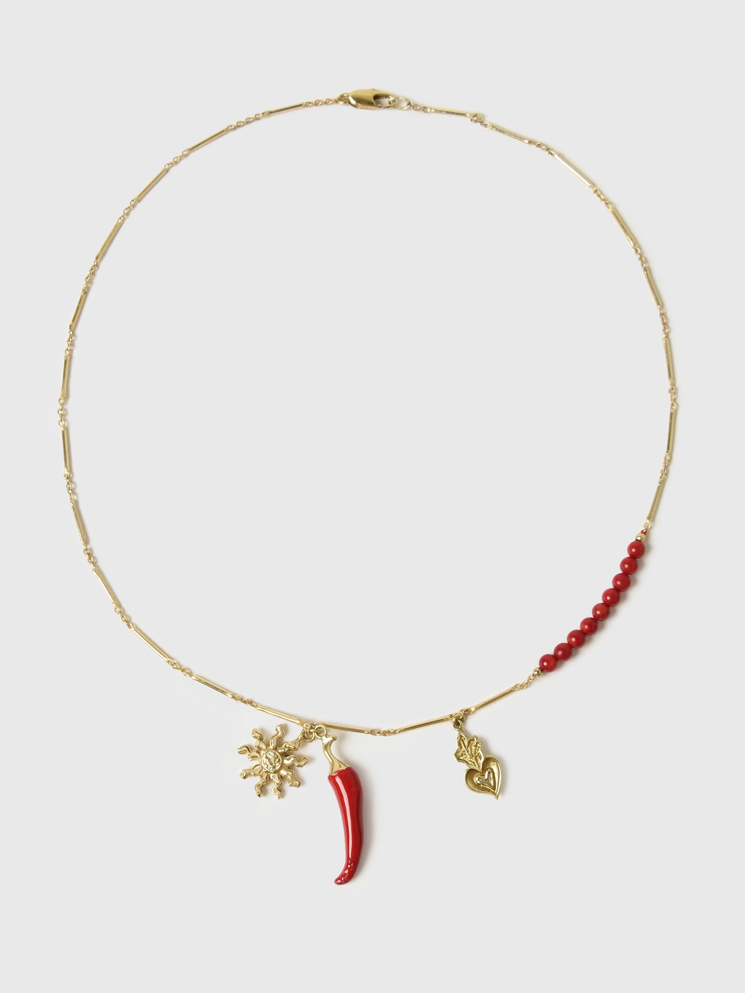 Alemais Encanto Fine Chilli Necklace | $230.90 | Saint Bernard