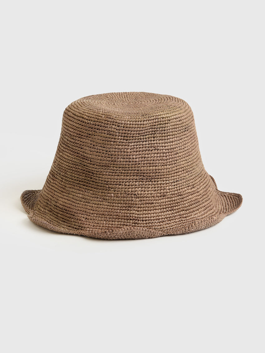 Freya Women's Scallop Crochet Bucket Hat – Saint Bernard
