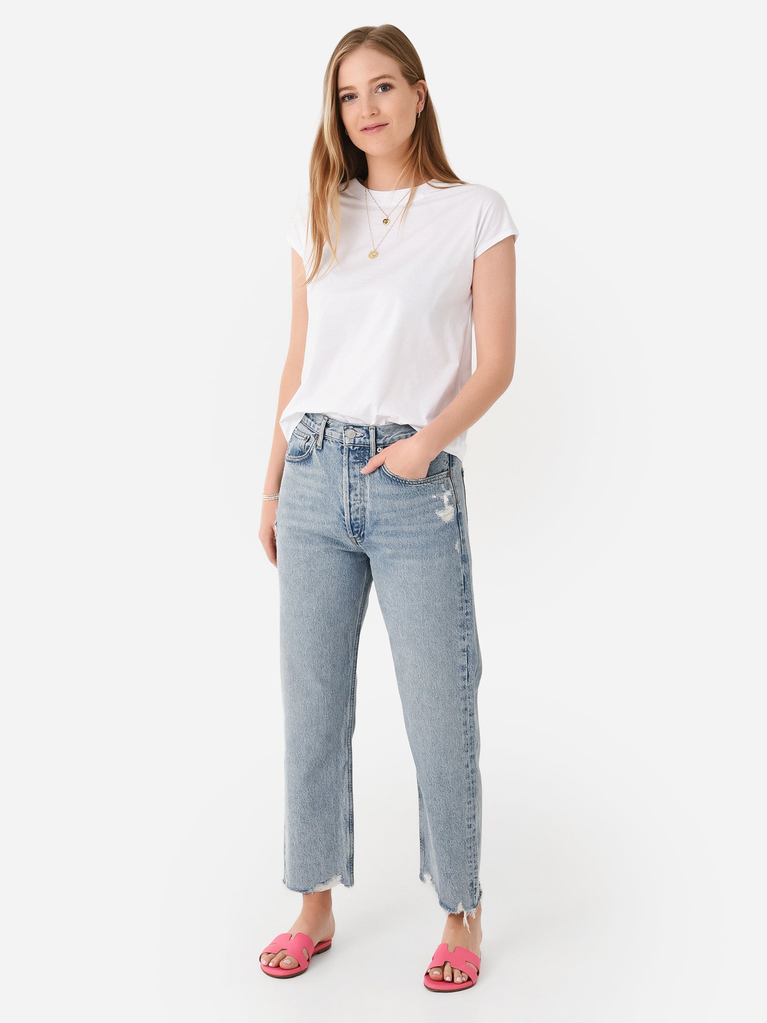 Organic John Patrick Women's Capri Tee | $80.90 | Saint Bernard