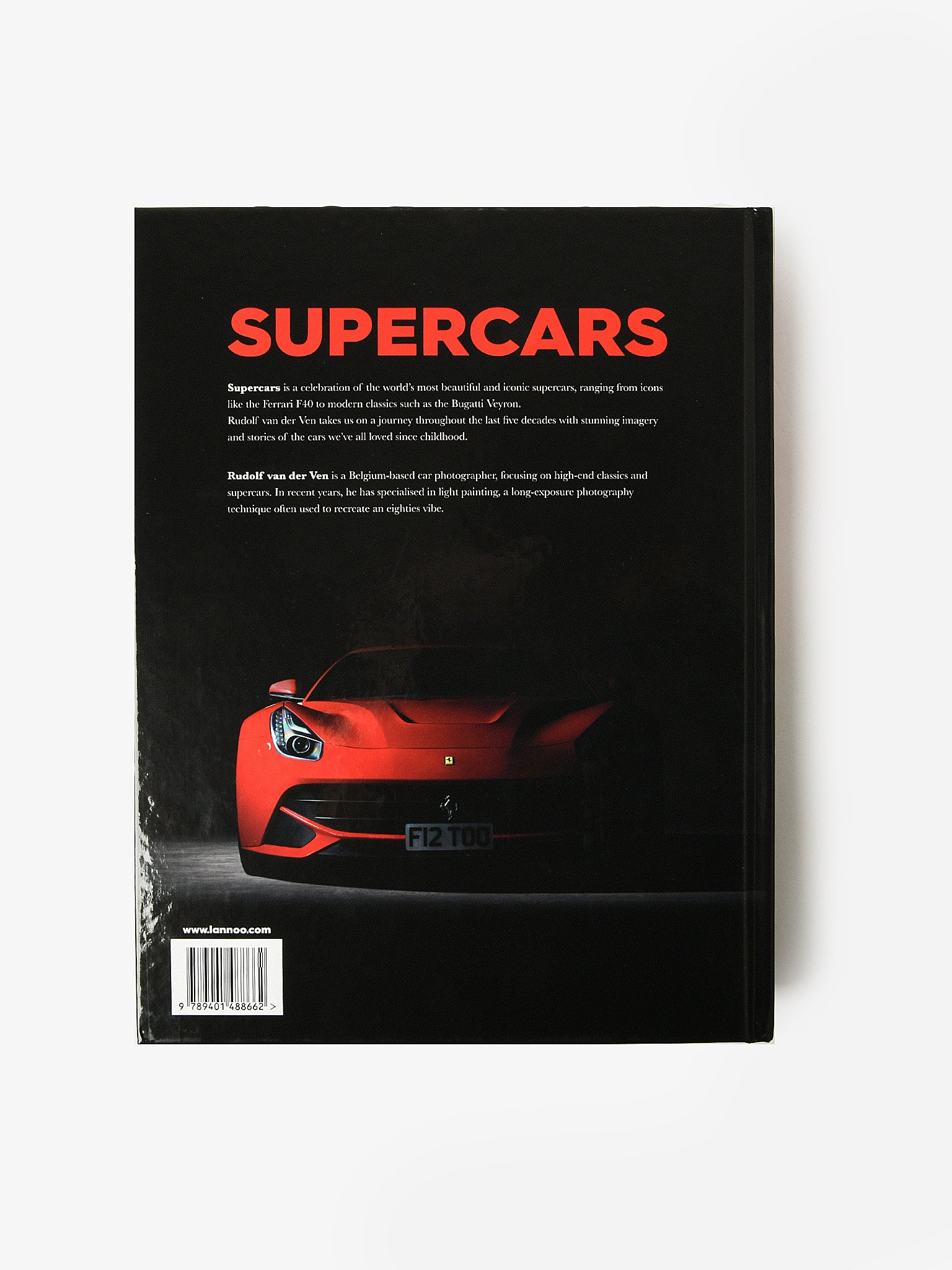 National Book Network Supercars Book | $95.00 | Saint Bernard