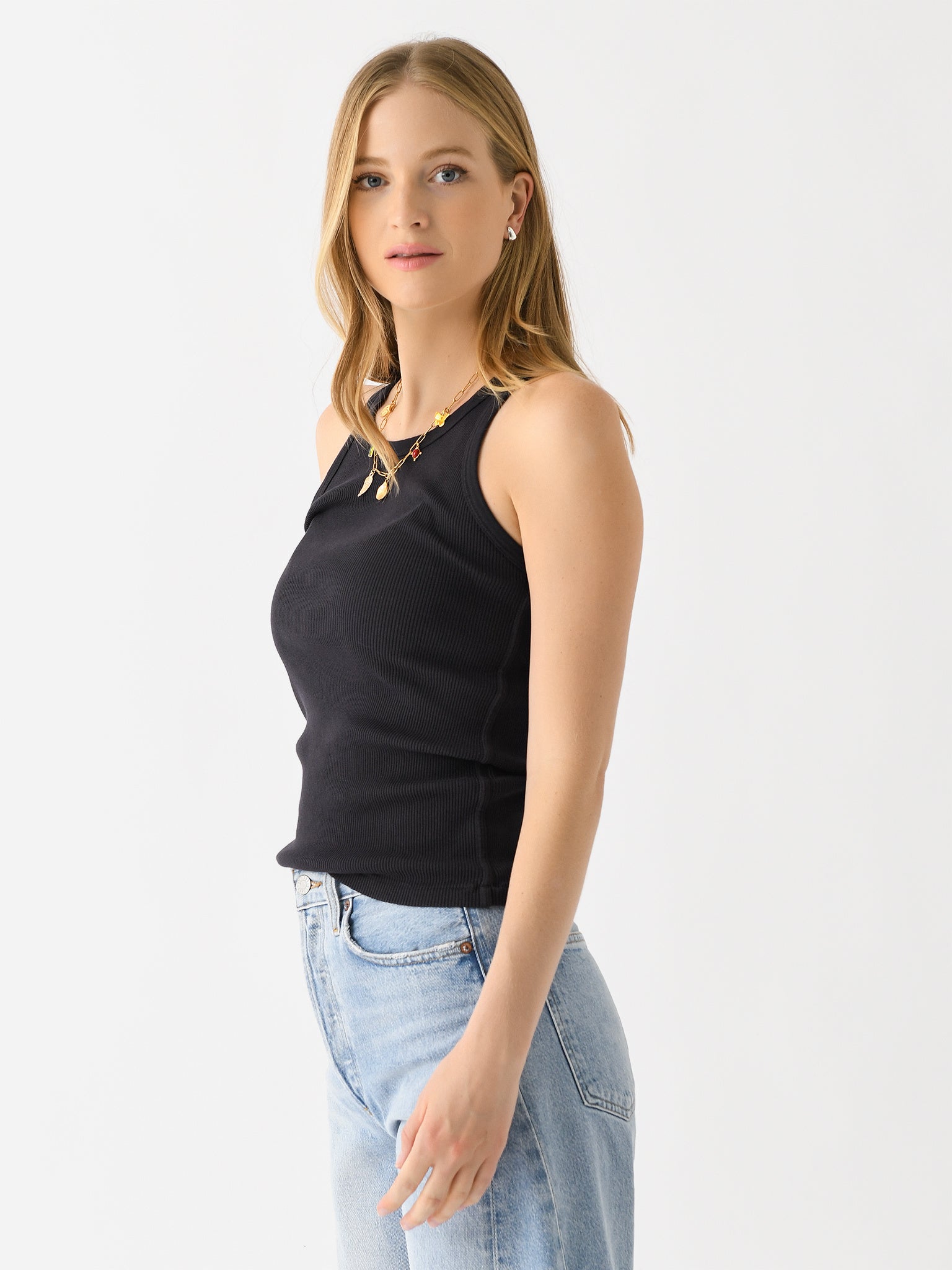 AMO Women's Long Rib Tank | $85.00 | Saint Bernard