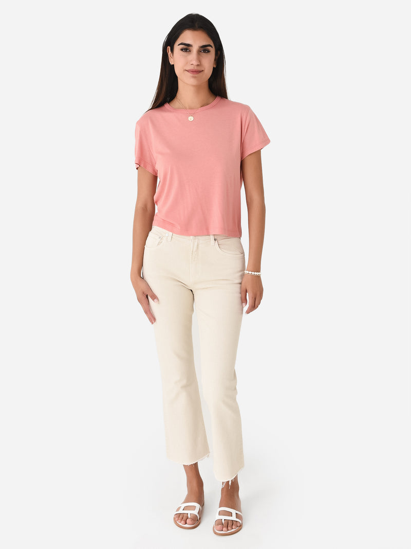 Agolde Women's Drew Tee - Saint Bernard