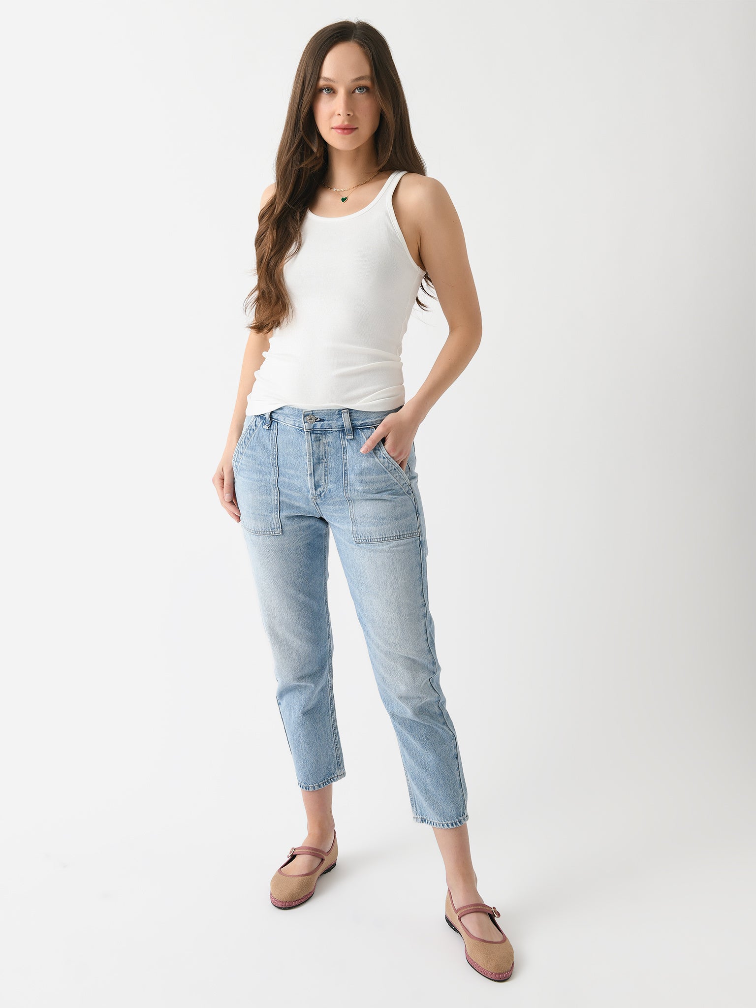Agolde Women's Zane Tank | $108.00 | Saint Bernard
