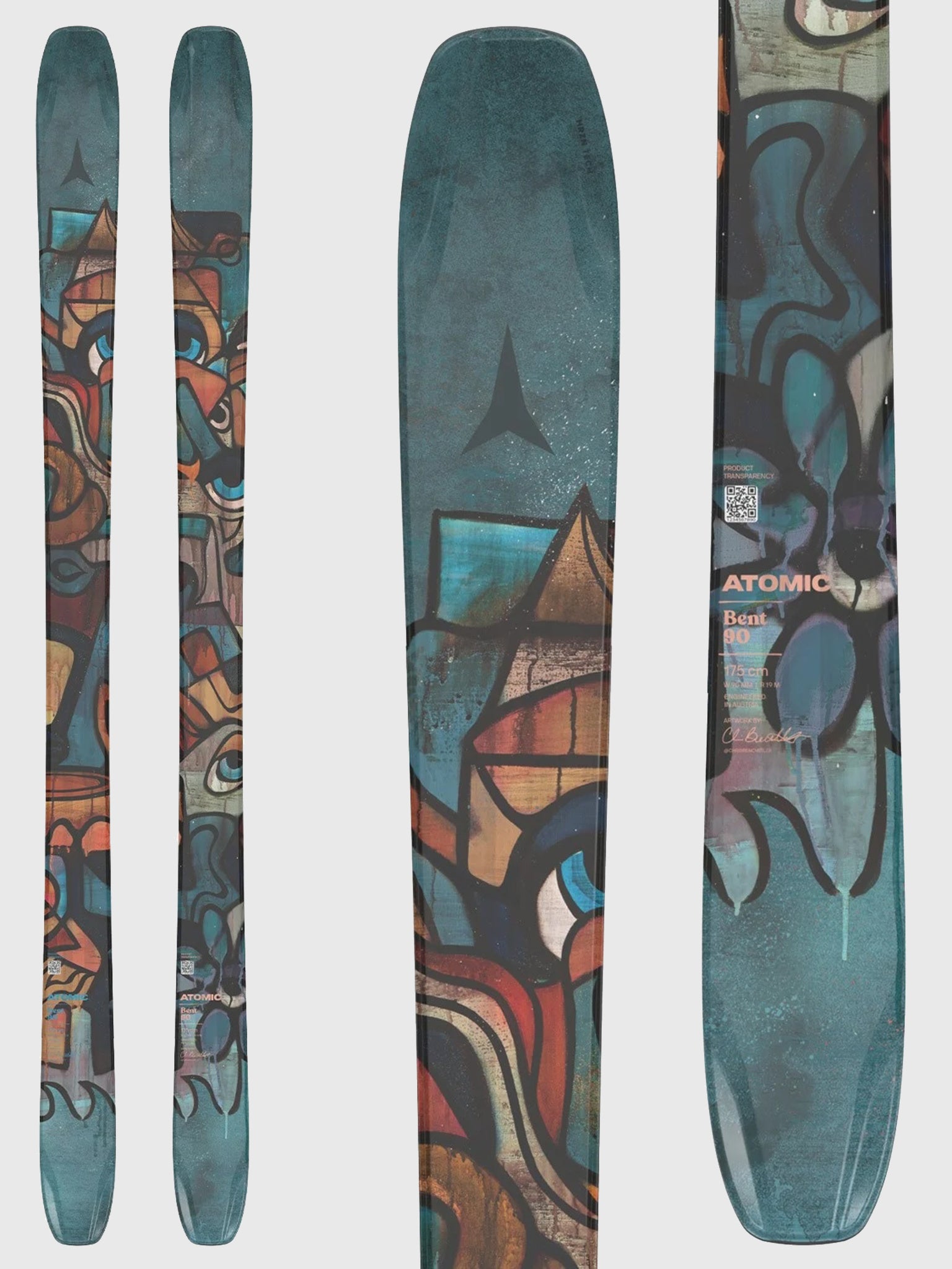 Atomic Bent 90 Men's Skis 2026 – Saint Bernard