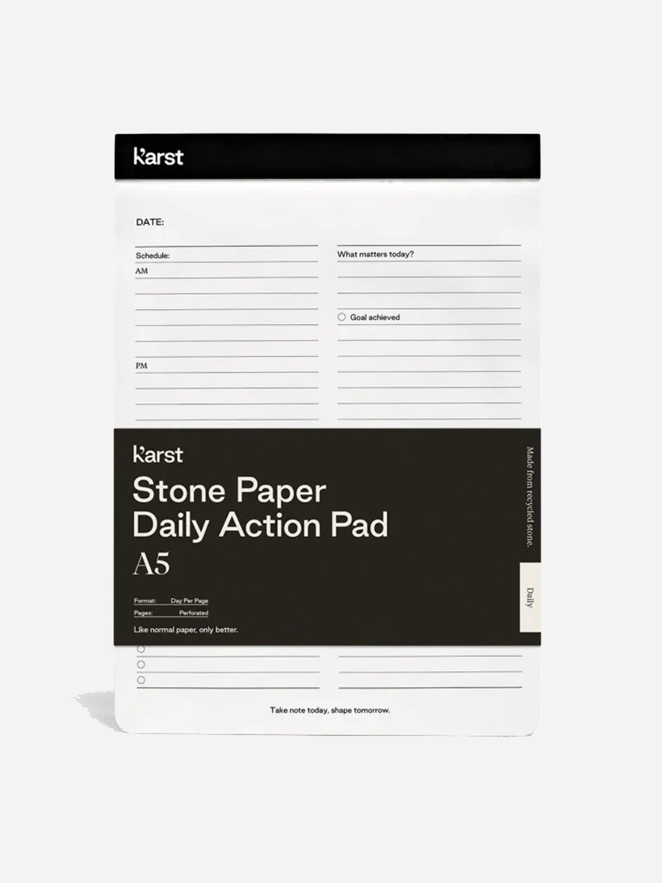 Karst Stone Paper A5 Daily Action Pad | $18.00 | Saint Bernard