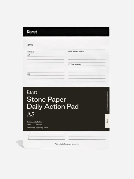 Karst Stone Paper A5 Daily Action Pad | $18.00 | Saint Bernard