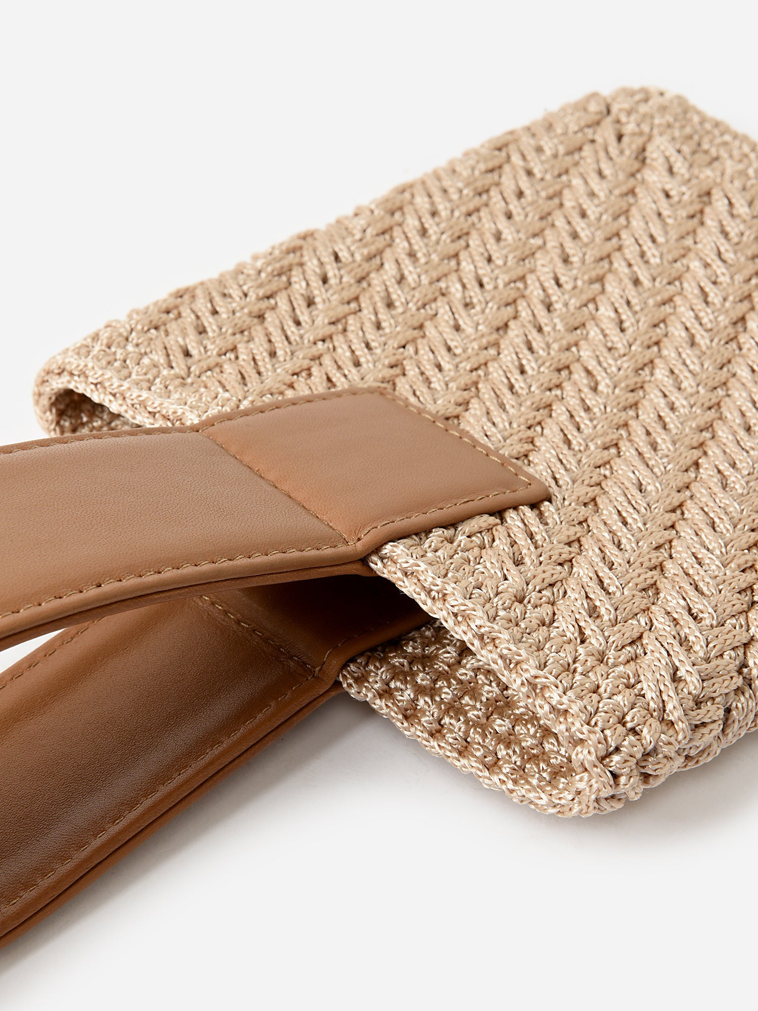 Binge Knitting Amaya Mini Square Tote | $45.90 | Saint Bernard