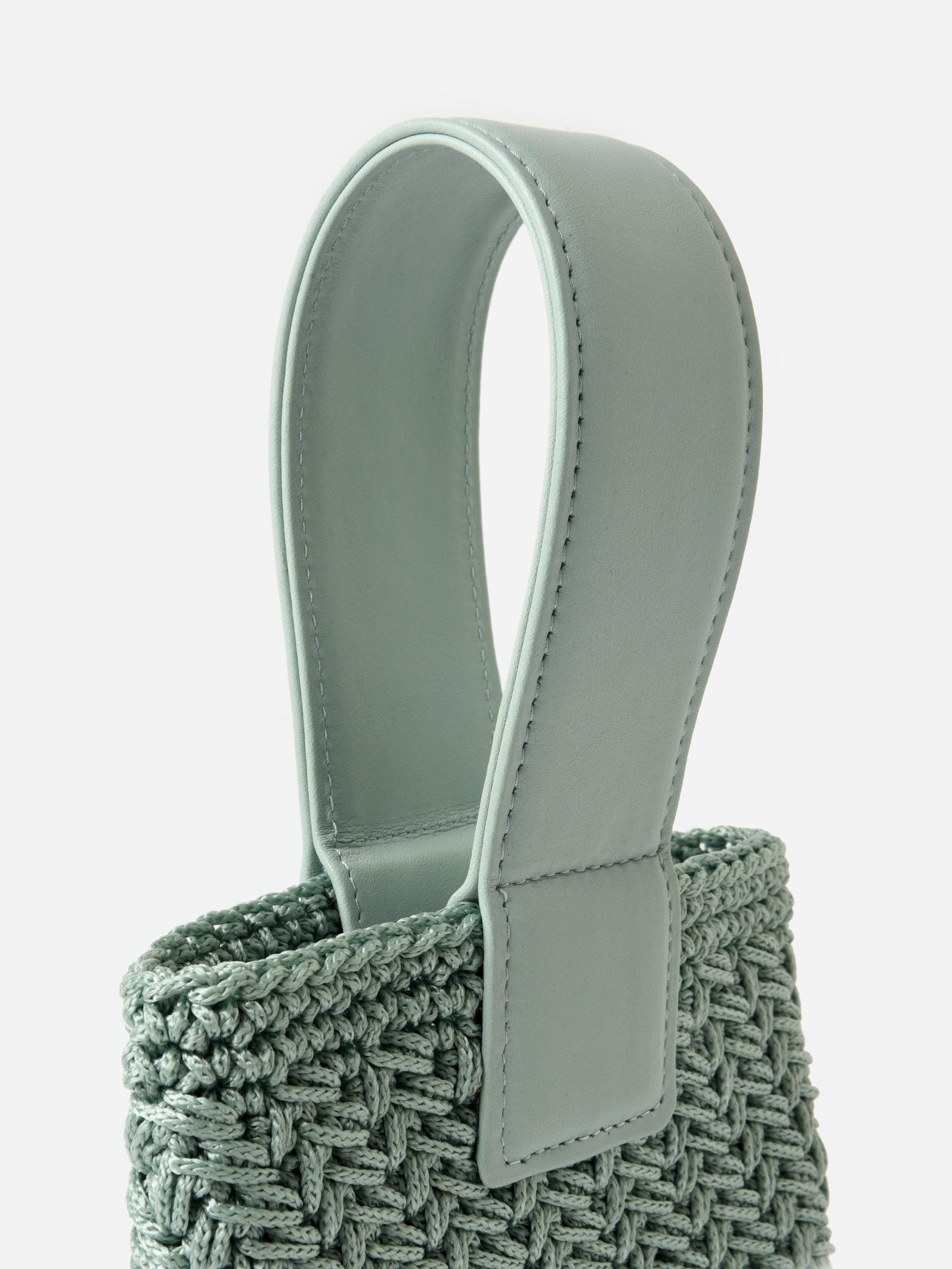 Binge Knitting Amaya Mini Square Tote | $45.90 | Saint Bernard