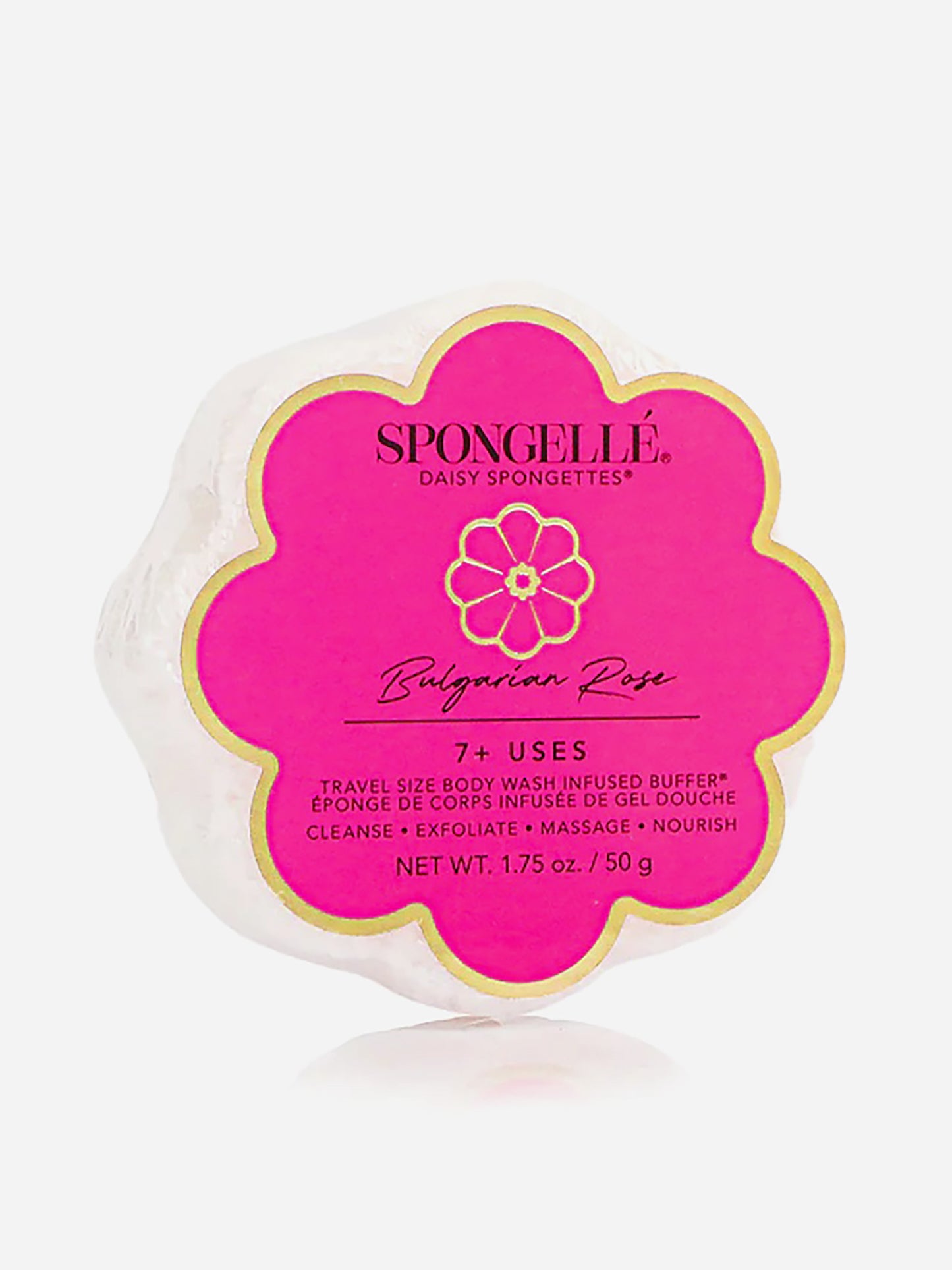 Spongelle Bulgarian Rose Daisy Spongette – saintbernard.com