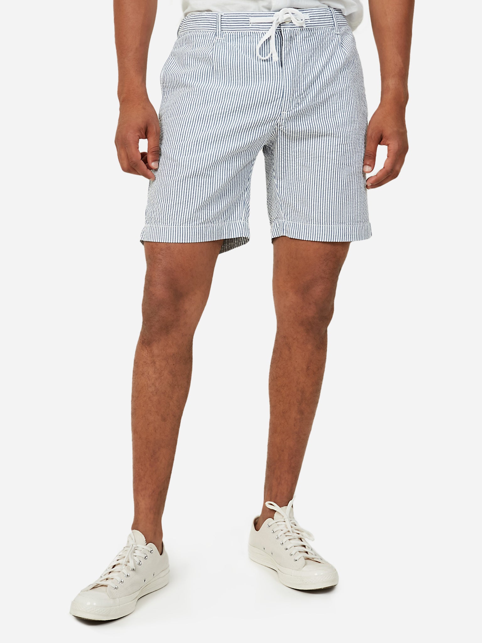 Hartford Men's Striped Woven Tank Short | $47.90 | Saint Bernard