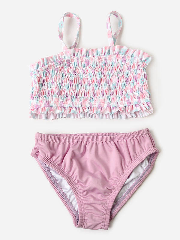 Be Elizabeth Girls' Smocked Bikini Set – Saint Bernard
