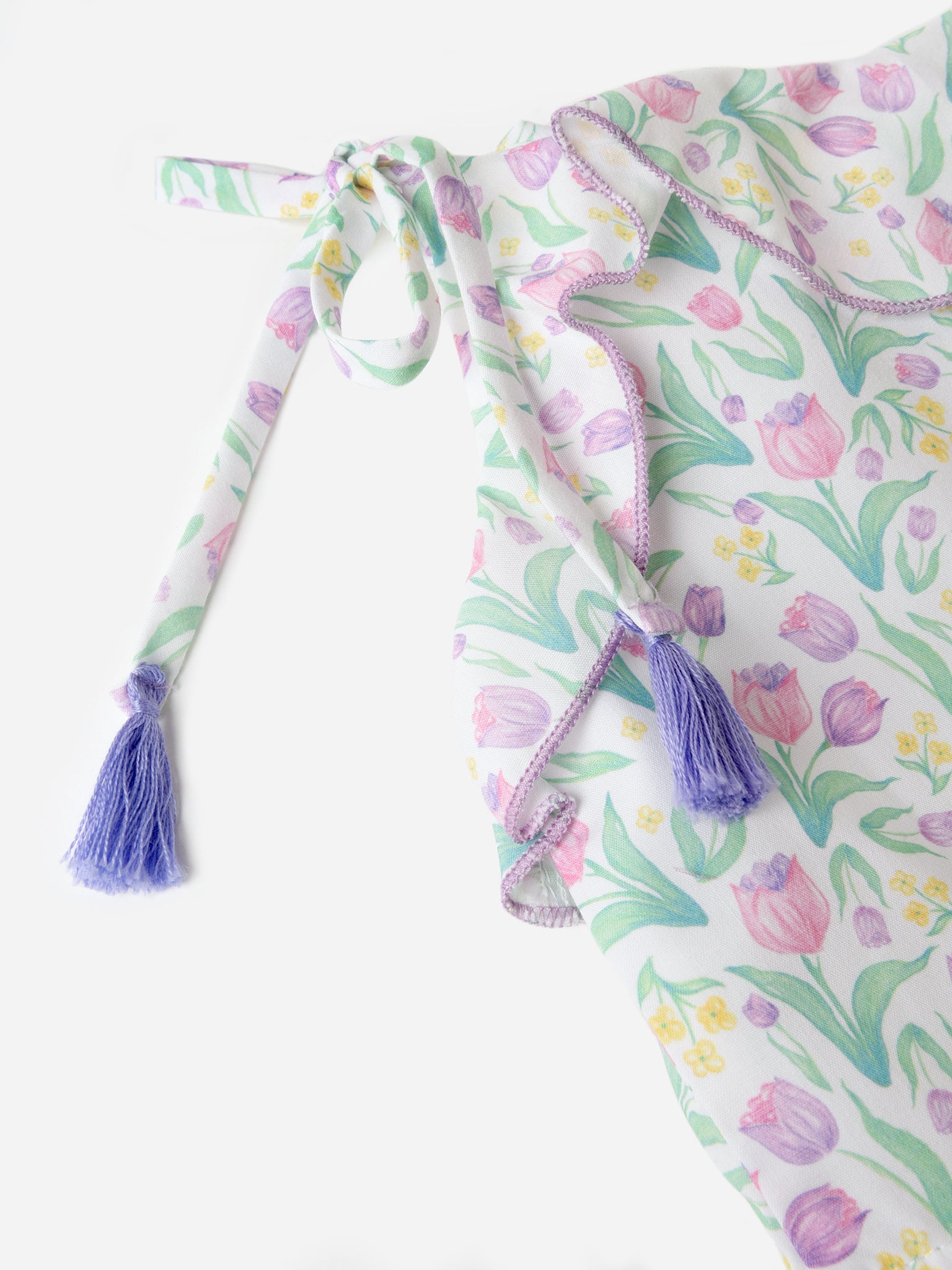 Be Elizabeth Girls' Pom Pom Top | $9.90 | Saint Bernard