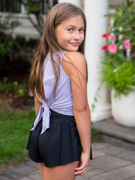 Be Elizabeth Girls Tie Back Athleisure Top 28 00 Saint Bernard