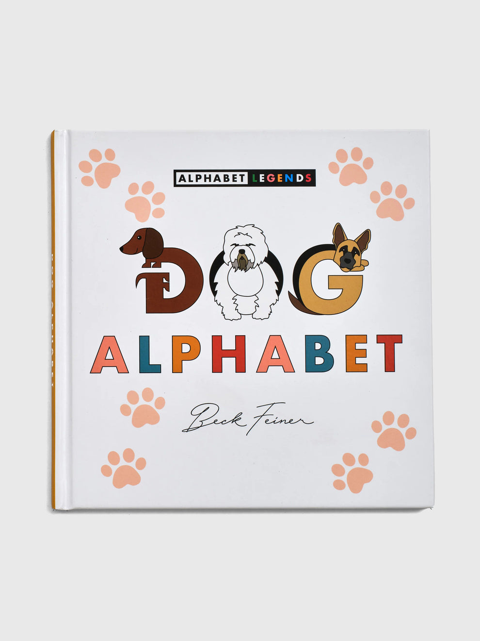 Alphabet Legends Dog Alphabet Book | $20.00 | Saint Bernard