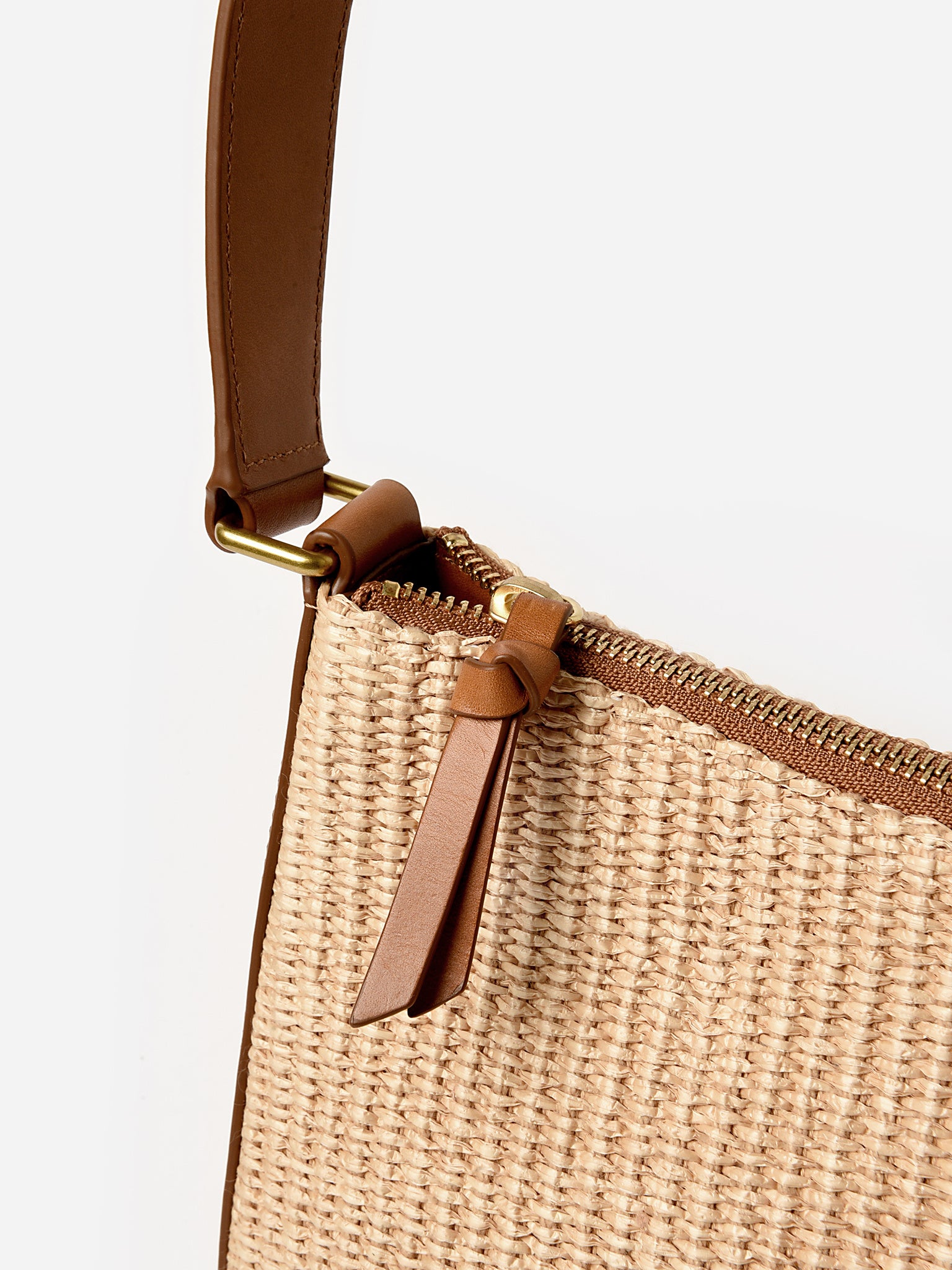 Loeffler Randall Bowen Straw Hobo Bag – saintbernard.com