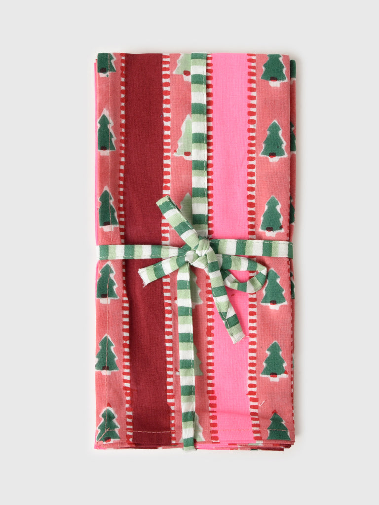 Furbish Christmas Napkin Set – Saint Bernard
