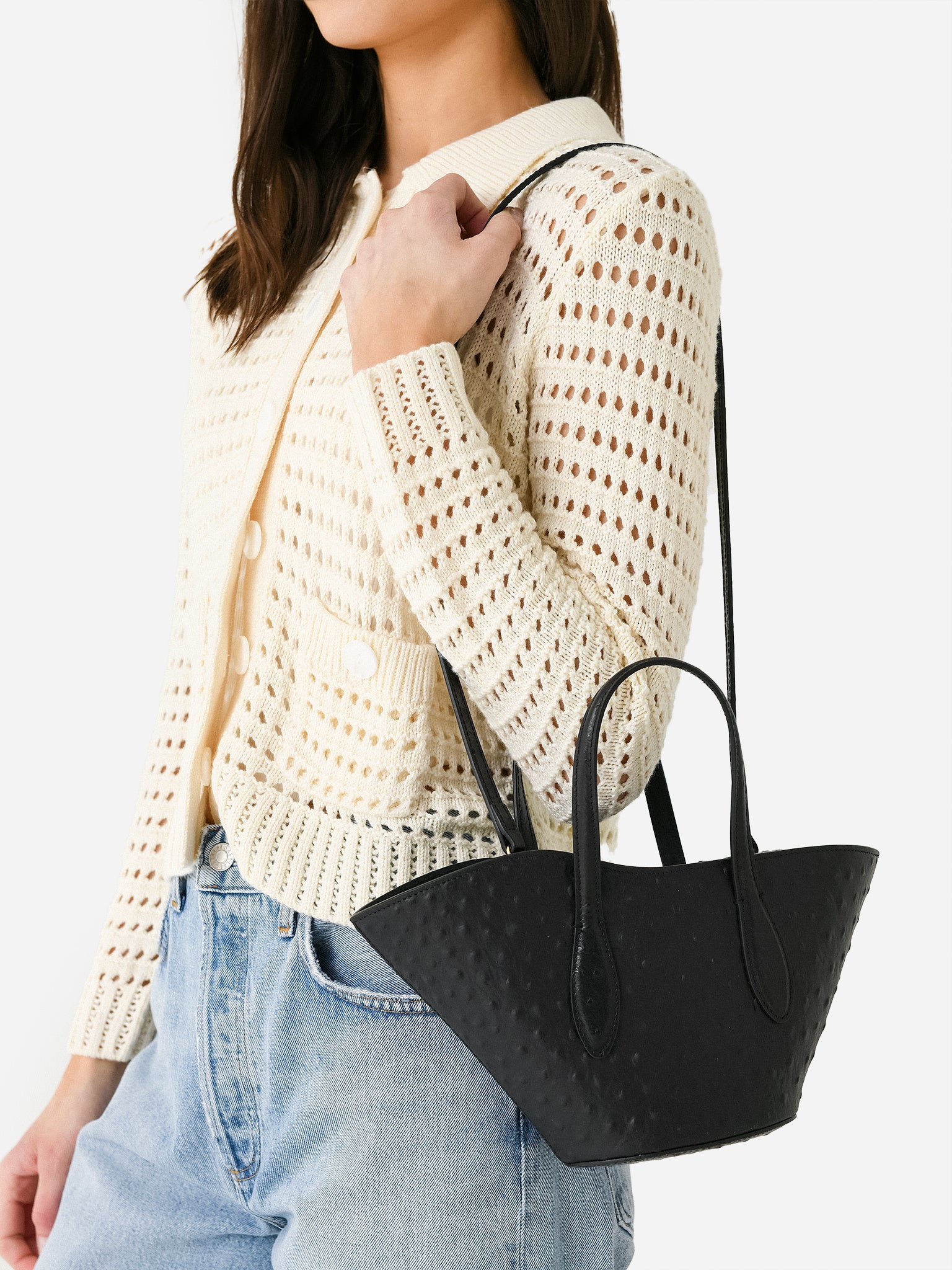 Little Liffner Micro Open Tulip Tote – saintbernard.com