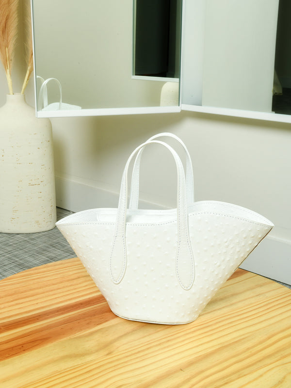 Little Liffner Micro Open Tulip Tote | $550.00 | Saint Bernard