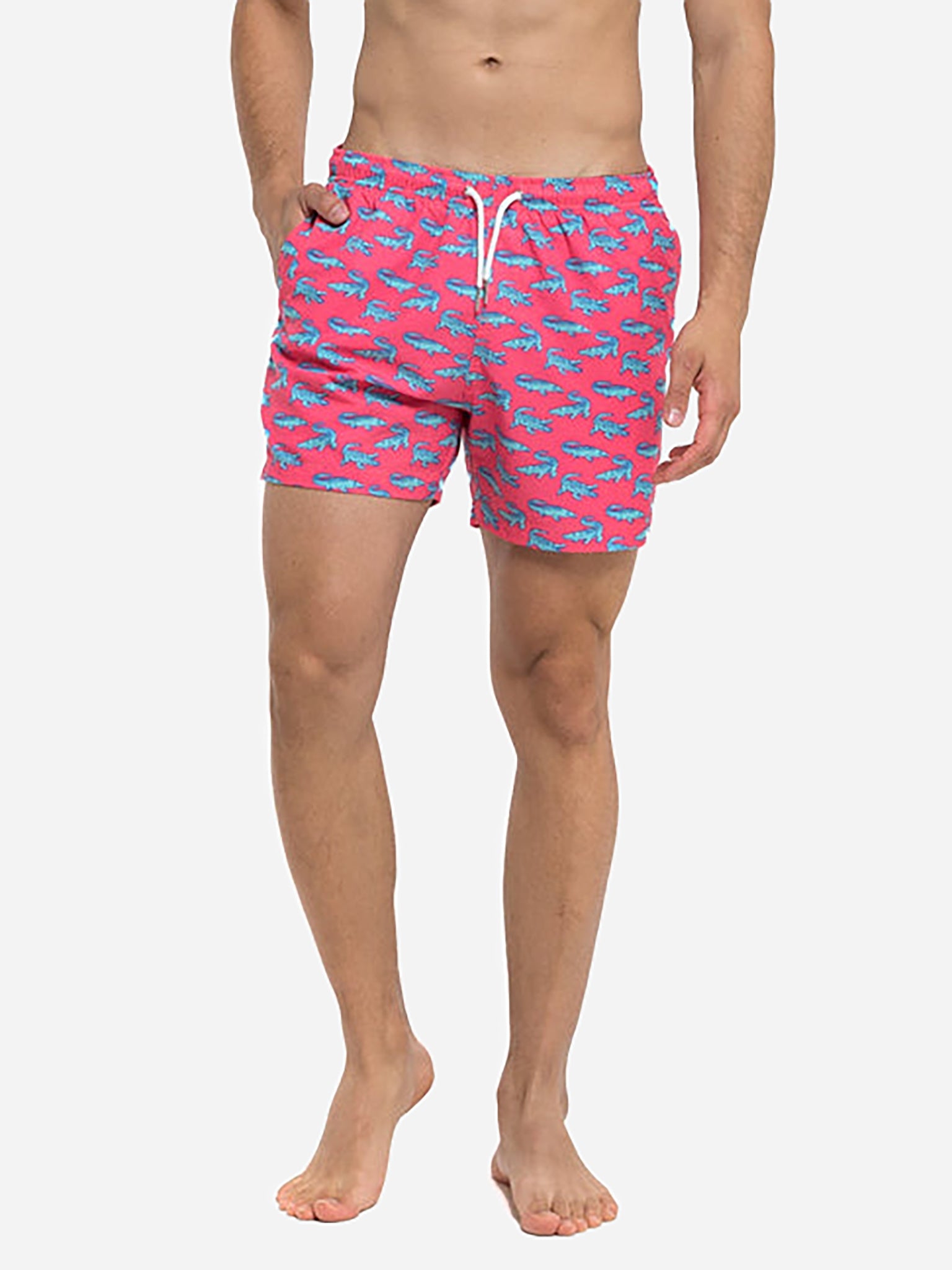 Bermies Men's Crocodile Swim Trunk | $55.00 | Saint Bernard