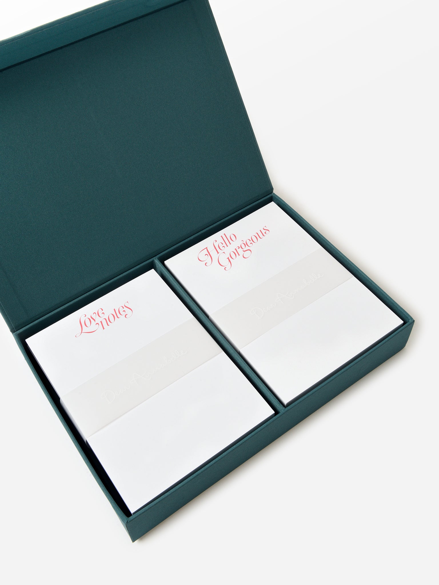 DearAnnabelle Sweetheart Notepads | $60.00 | Saint Bernard