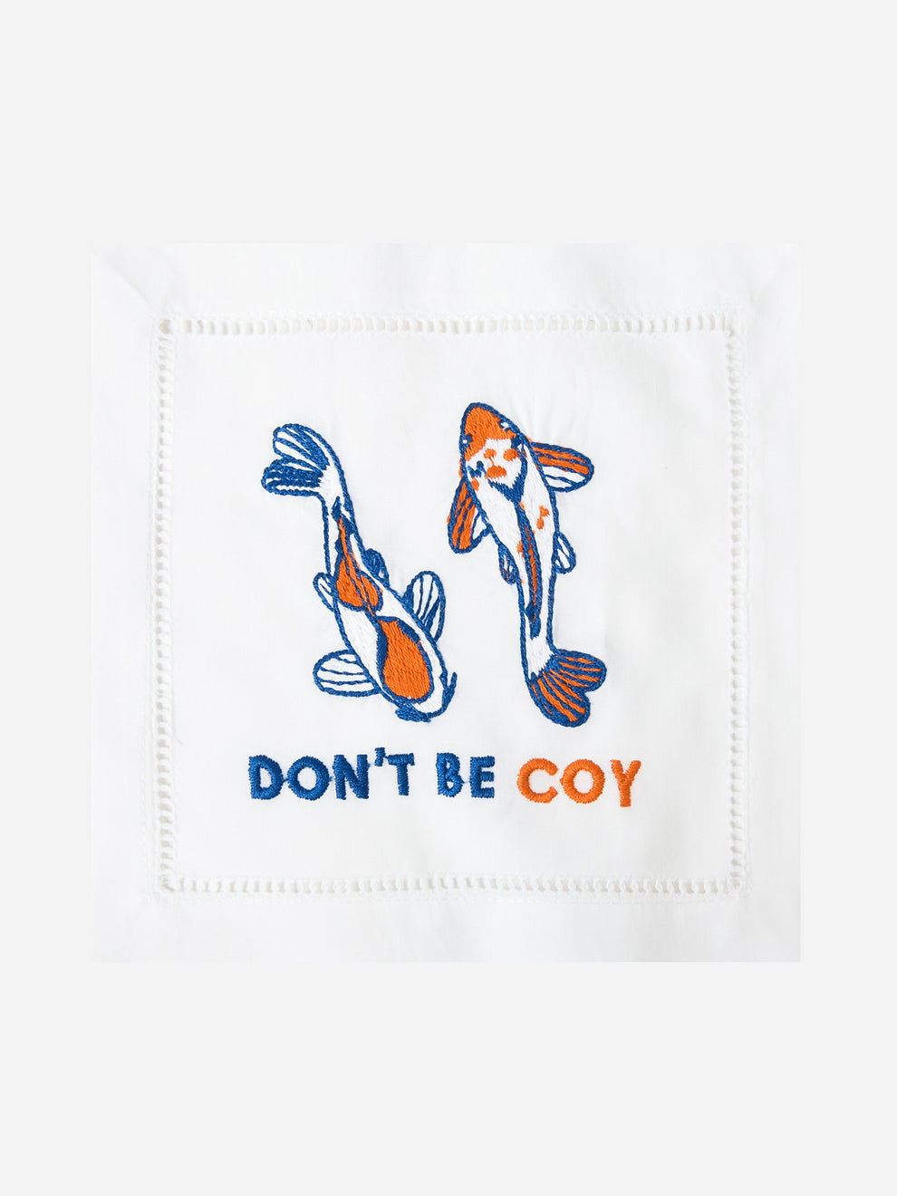 August Morgan Don't Be Coy Cocktail Napkin Set | $44.00 | Saint Bernard