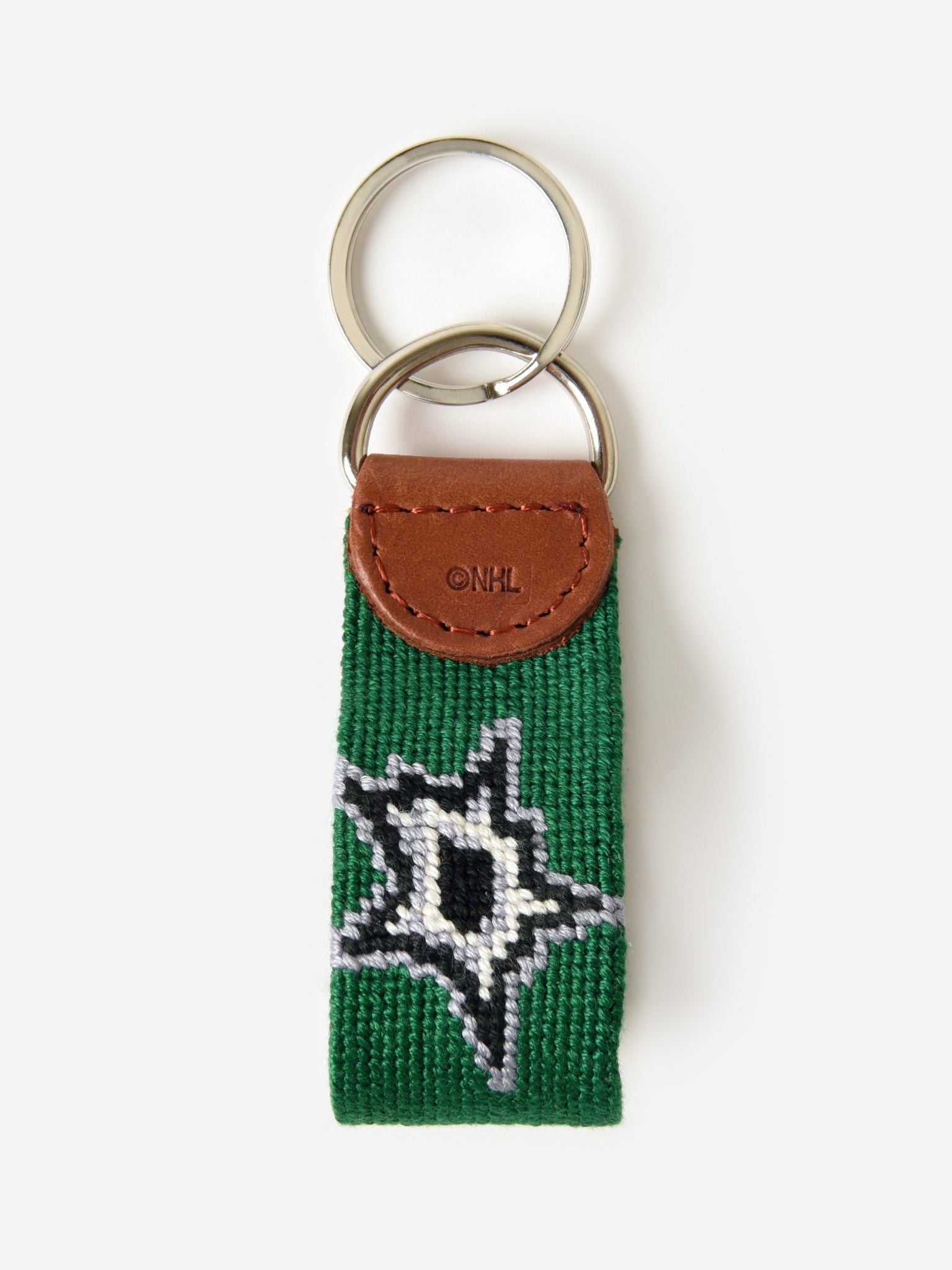 Smathers + Branson Dallas Stars Needlepoint Key Fob | $35.00 | Saint ...