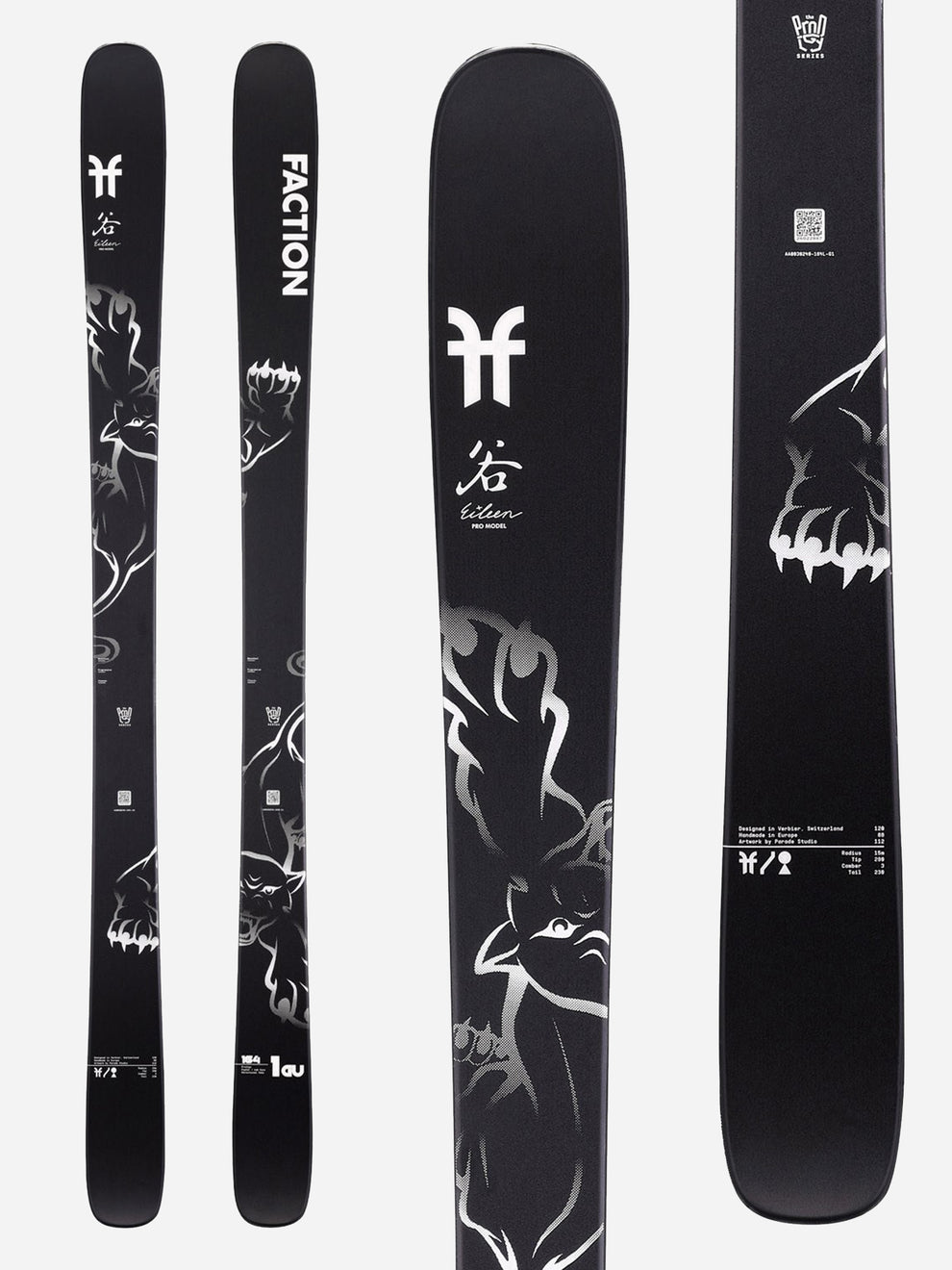 Faction Limited Edition Prodigy 1 GU Skis 2024 | $549.00 | Saint Bernard