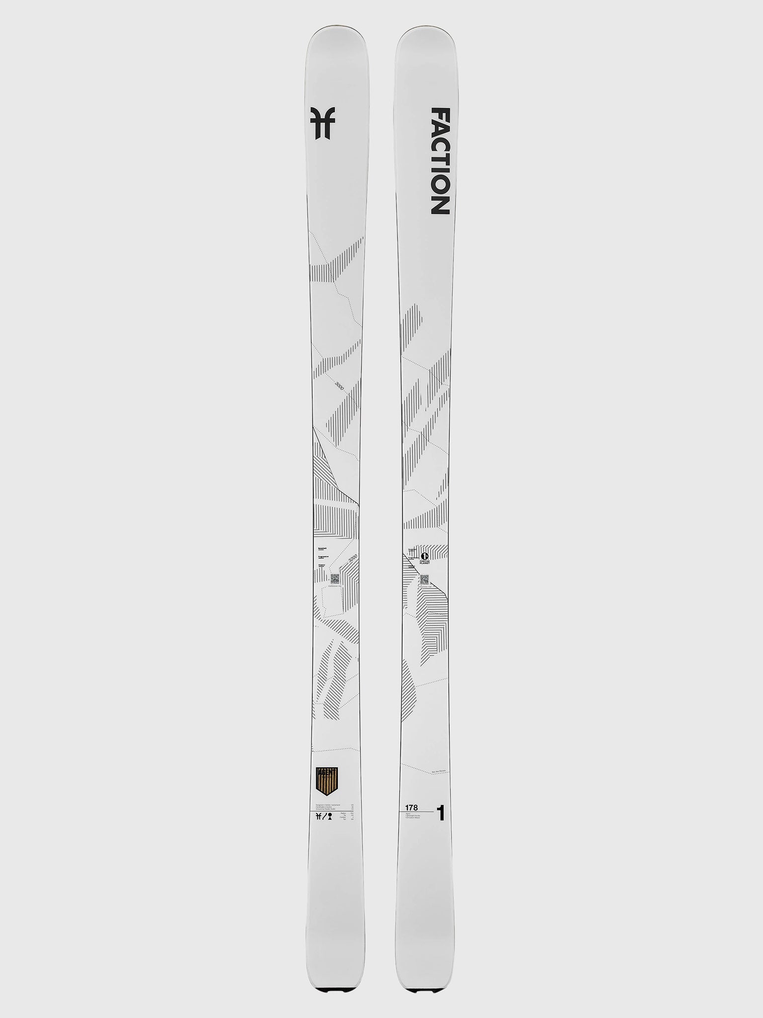 Faction Agent 1 Men's Skis 2025 | $412.90 | Saint Bernard