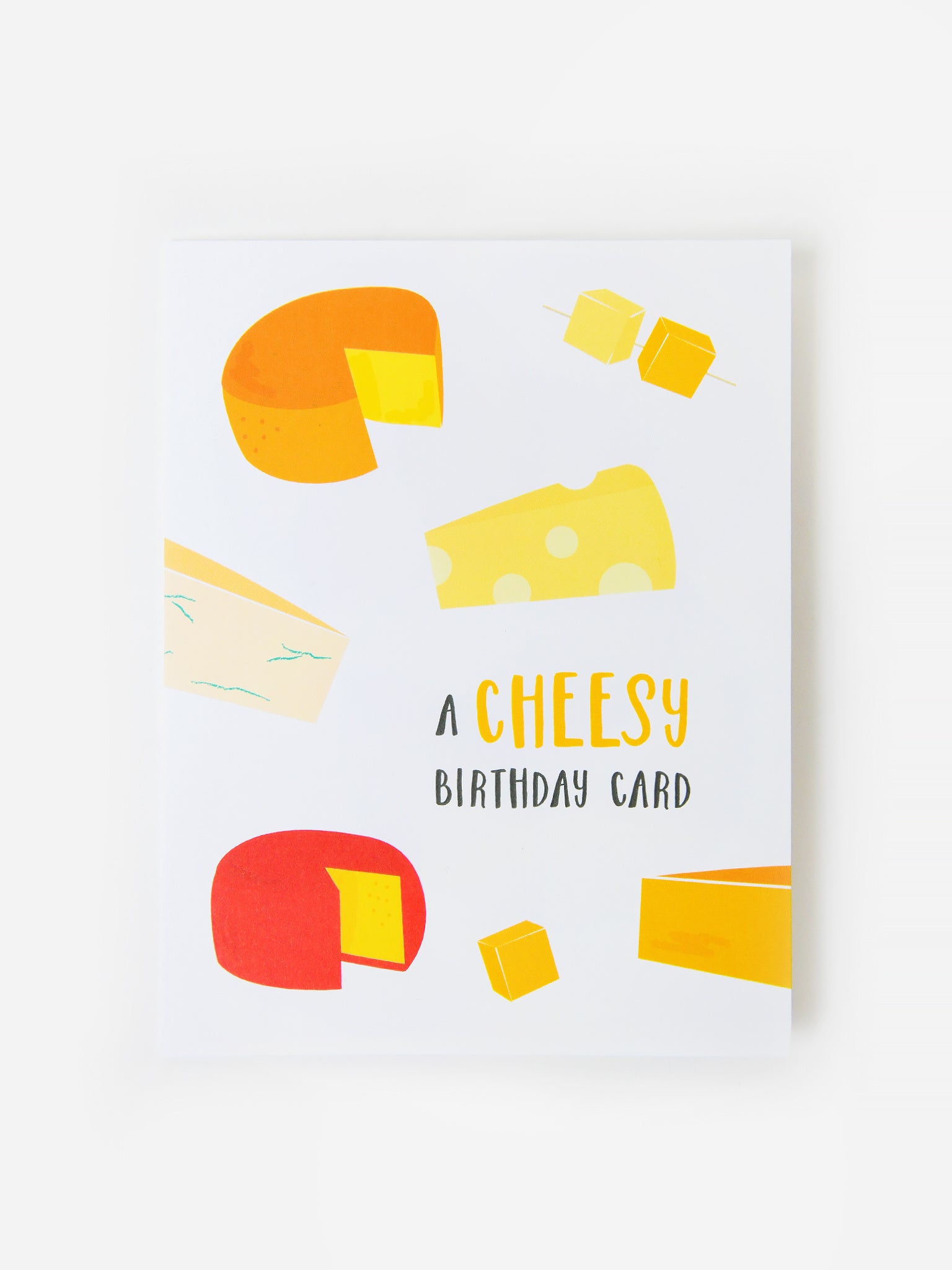 Graphic Anthology Cheesy Birthday Card | $5.00 | Saint Bernard